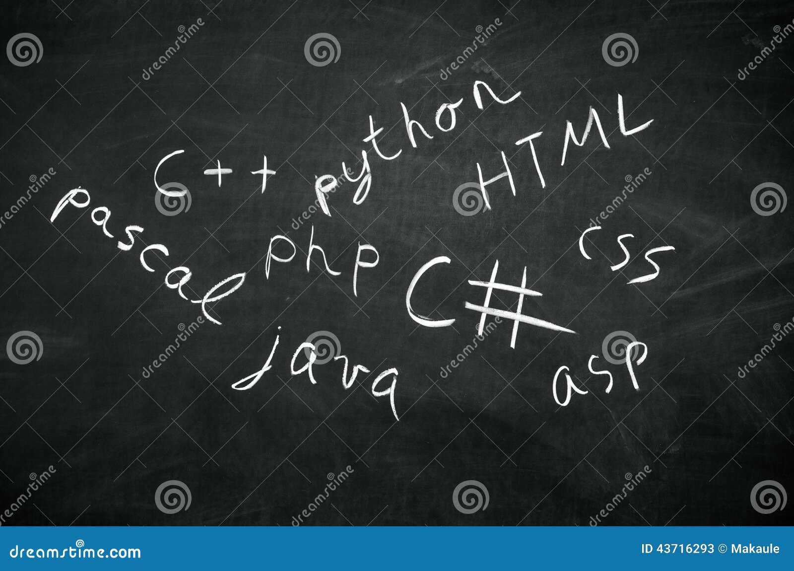 Idiomas de programación imagen de archivo. Imagen de fondo - 43716293