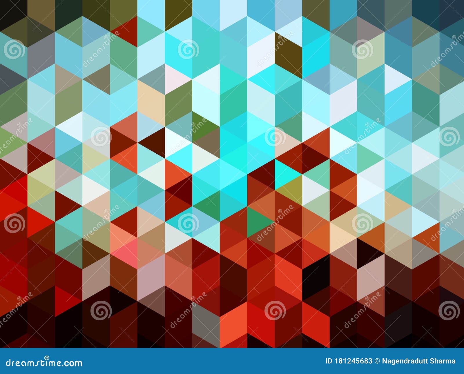 An Idiosyncratic Stunning Designing Pattern of Geometric Illustration ...