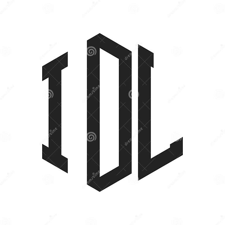 IDL Logo Design. Initial Letter IDL Monogram Logo Using Hexagon Shape ...