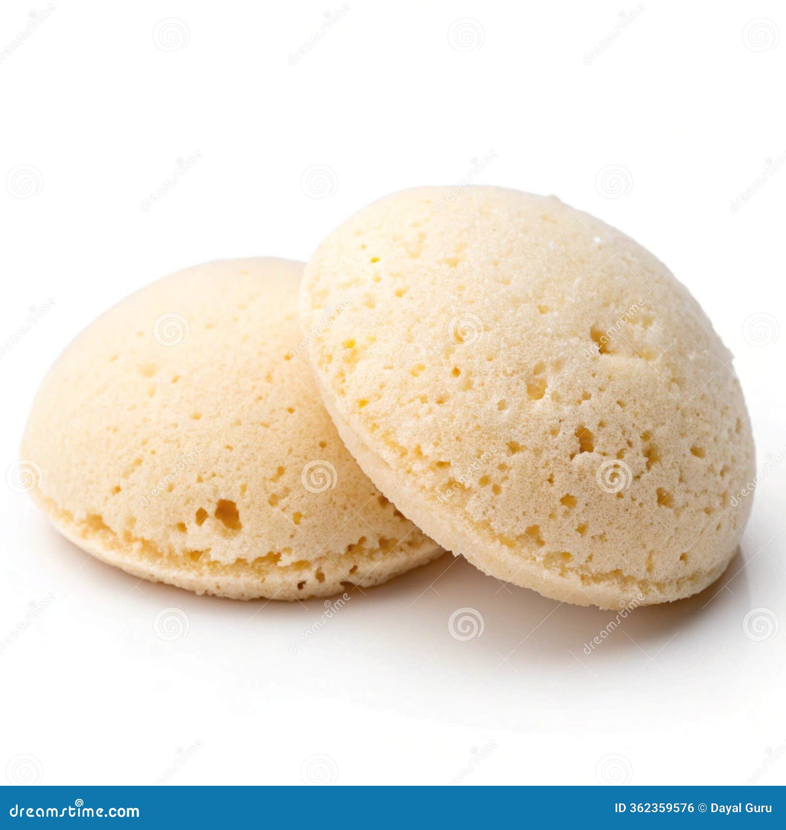 Idli Isolated On White Background Royalty-Free Stock Photo ...