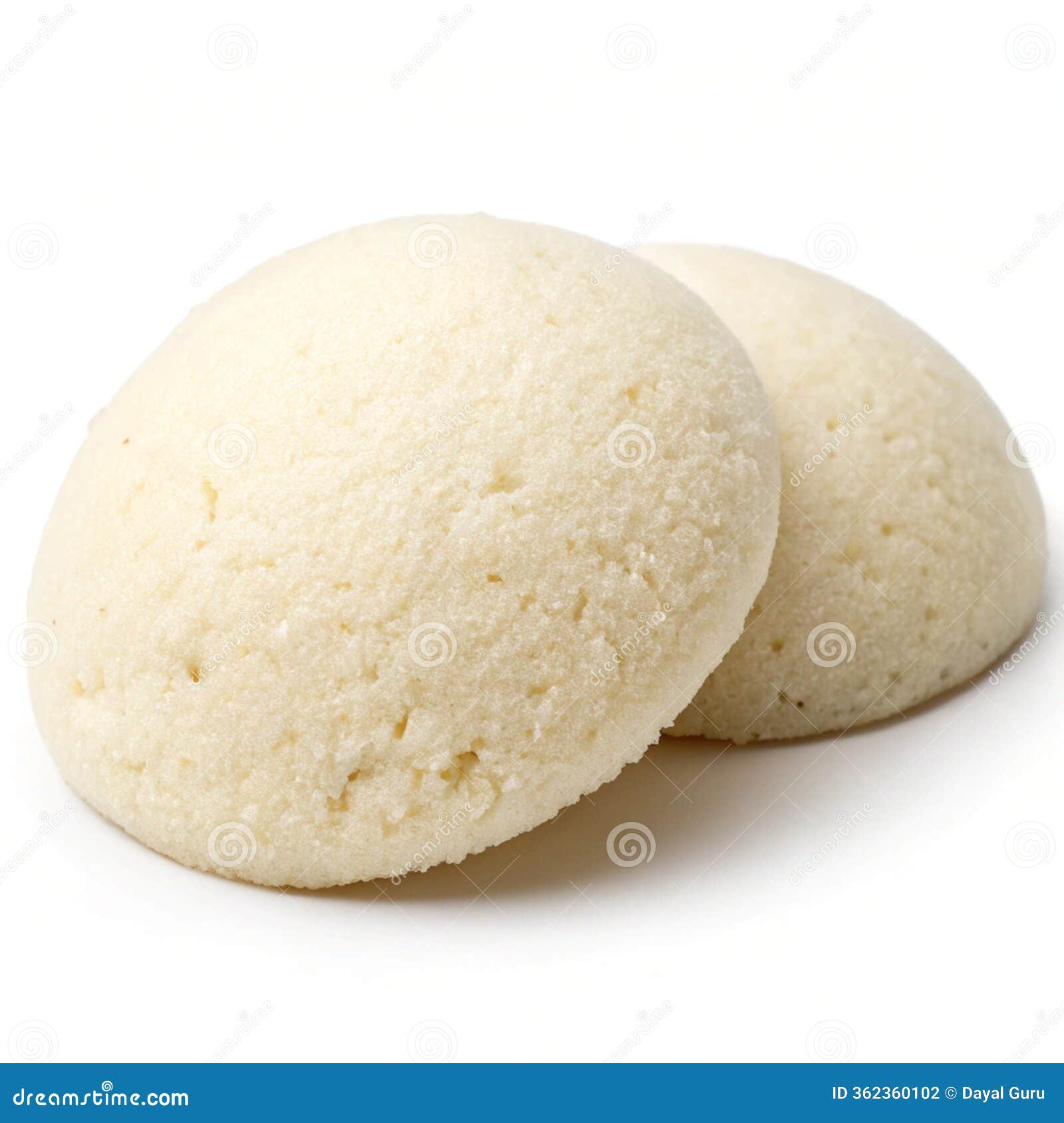 Idli Isolated On White Background Royalty-Free Stock Photo ...