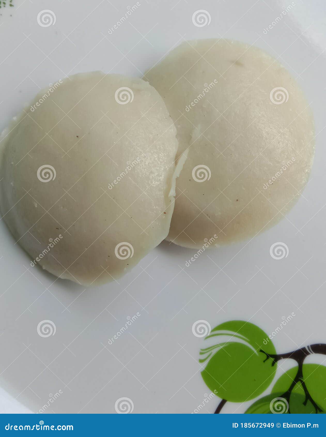 Idli Isolated on White Background. Stock Image - Image of healthy ...