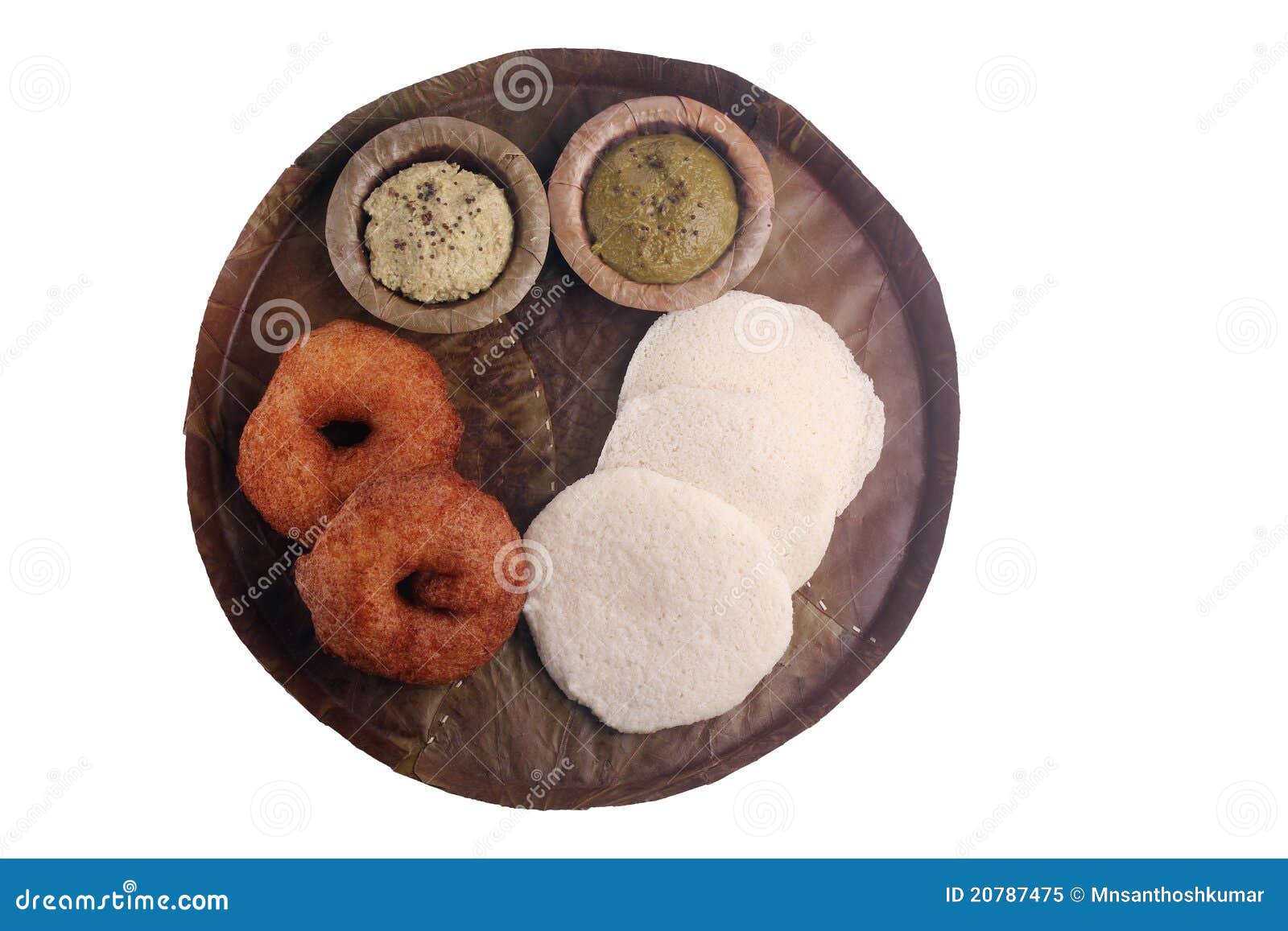 Idly and medu vada stock image. Image of idly, bowl, dish - 20787475