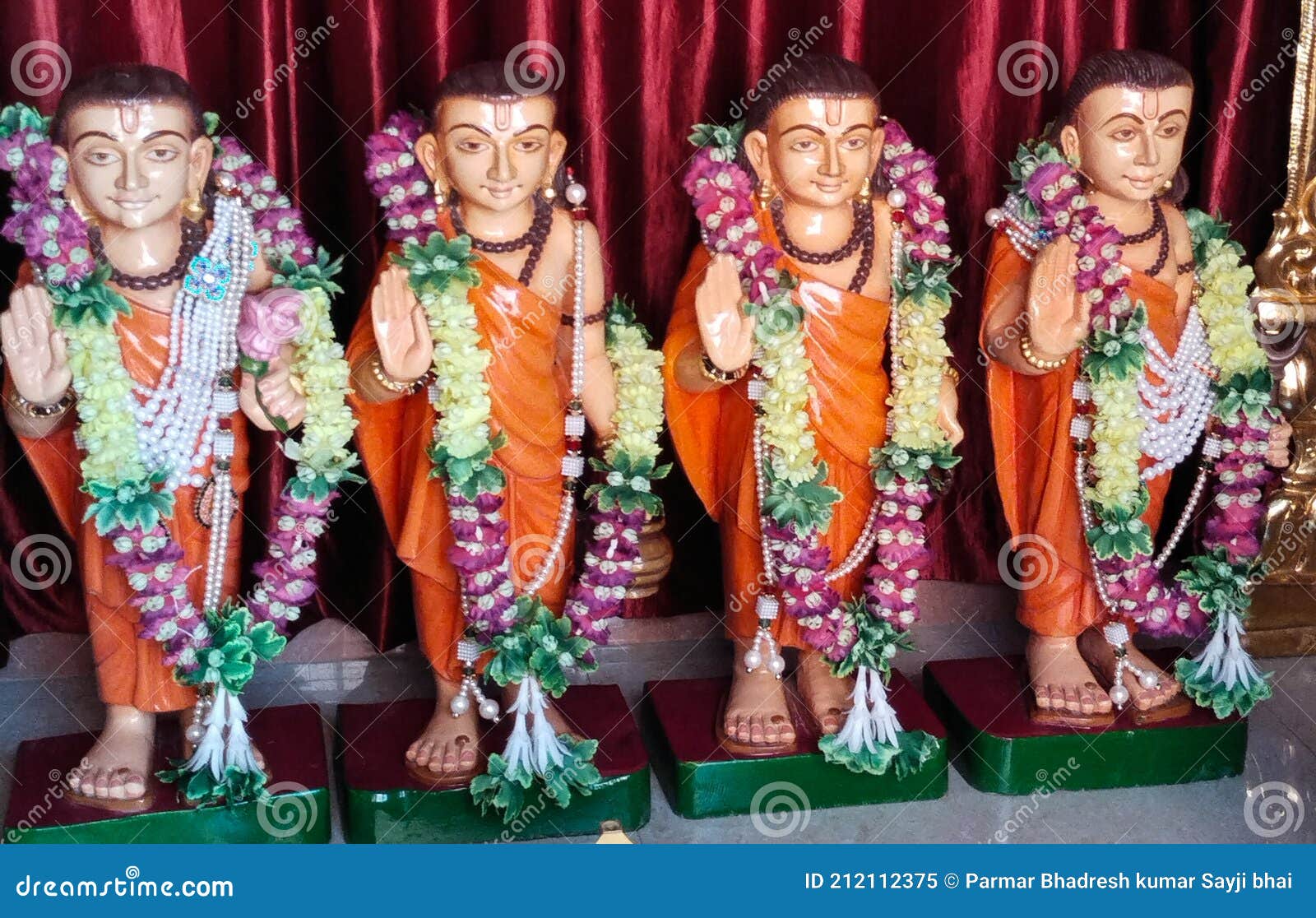 Idol& X27;s of Hindu Deities Stock Image - Image of hindu, festival ...