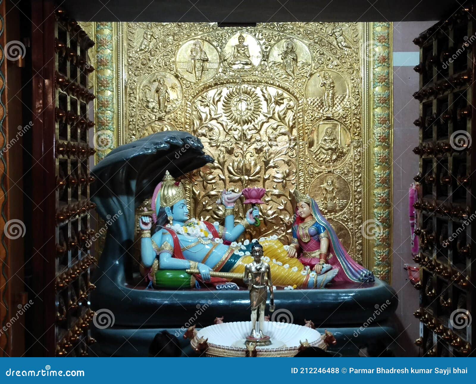 Idol& X27;s of Hindu Deities Stock Photo - Image of shrine, religion ...