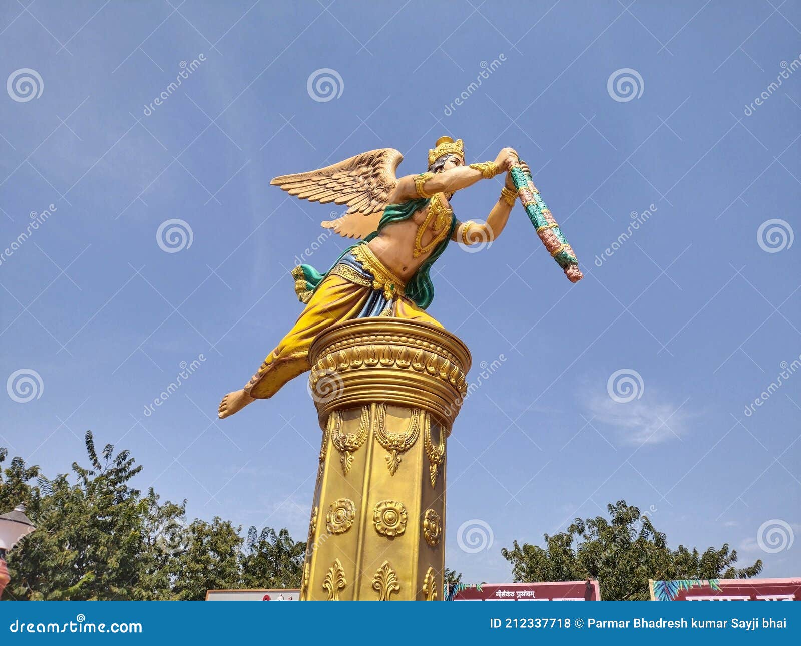 Idol& X27;s of Hindu Deities Stock Photo - Image of memorial, carving ...