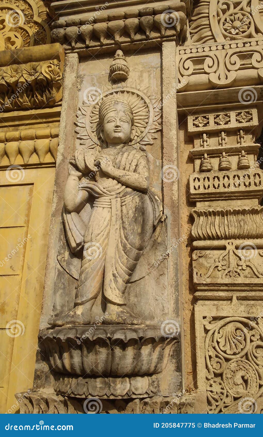 Idols of Hindu deities stock image. Image of mythology - 205847775