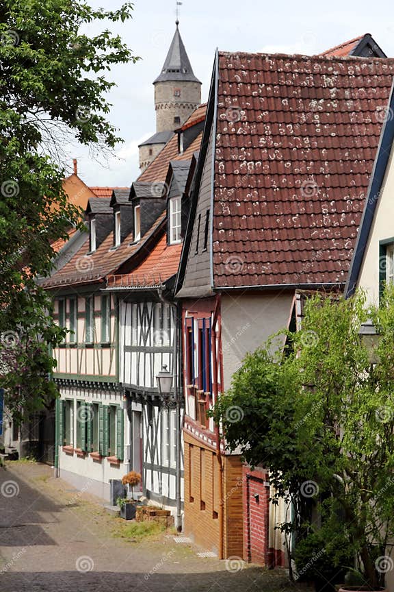 Idstein, Alemania imagen de archivo editorial. Imagen de madera - 73130524