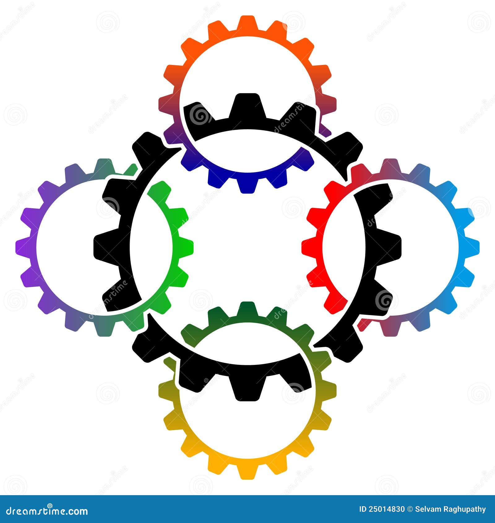 Cooperation Logo Cartoon Vector | CartoonDealer.com #19405557