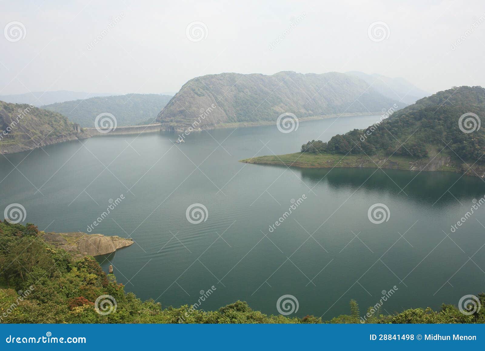 Idukki Dam at Kerala - Asias Largest Arch Dam Stock Photo - Image of ...