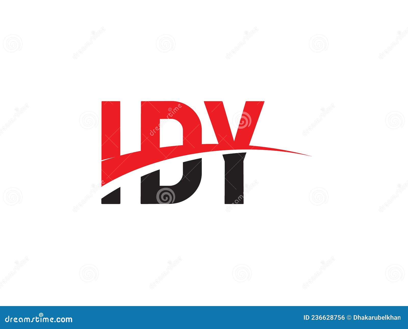 IDY Letter Initial Logo Design Vector Illustration Stock Vector ...