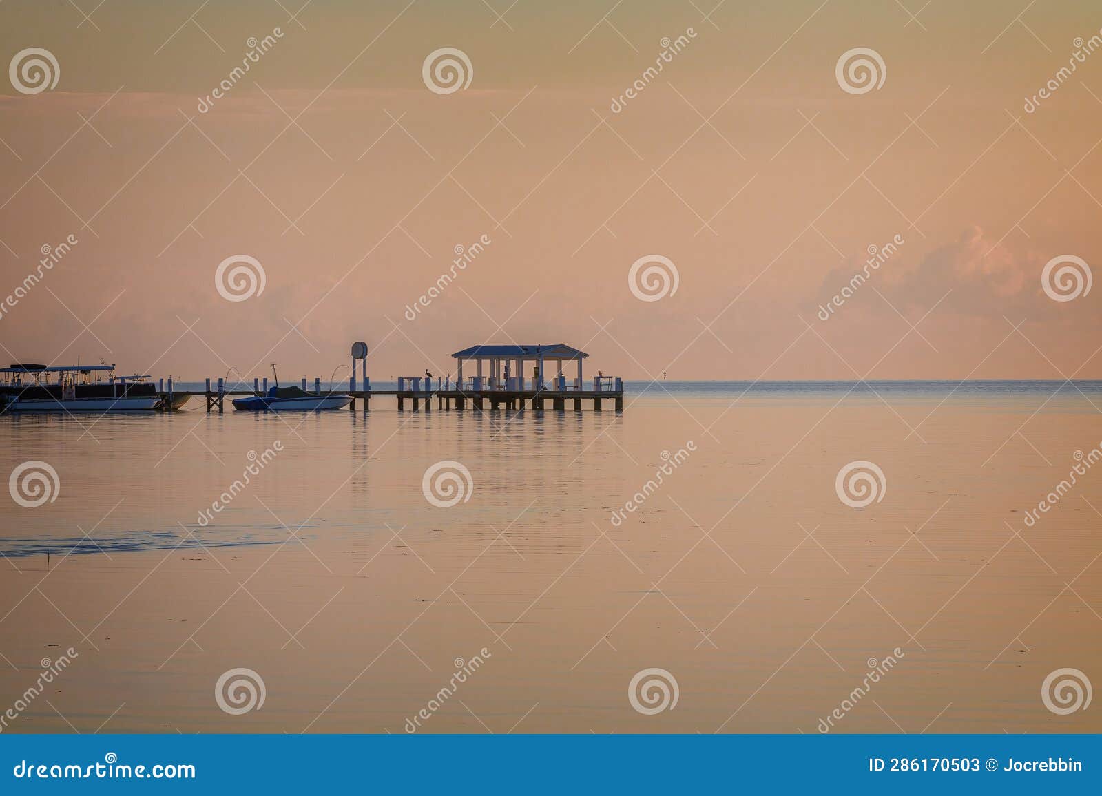 Idyllic Dawn on Calm Morning in Key West, FLorida Stock Image - Image ...