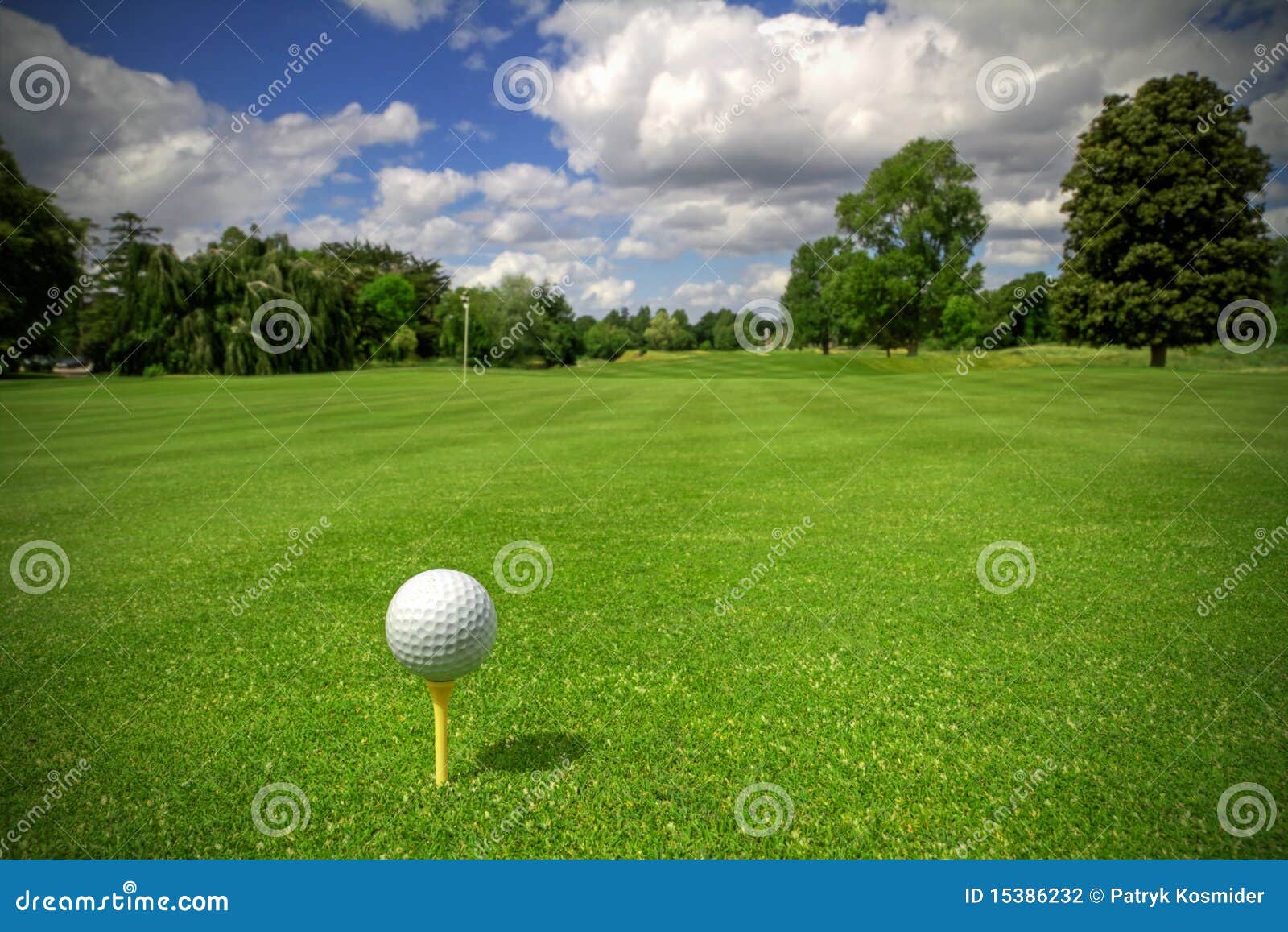 Idyllic golf club stock photo. Image of plant, game, individual - 15386232