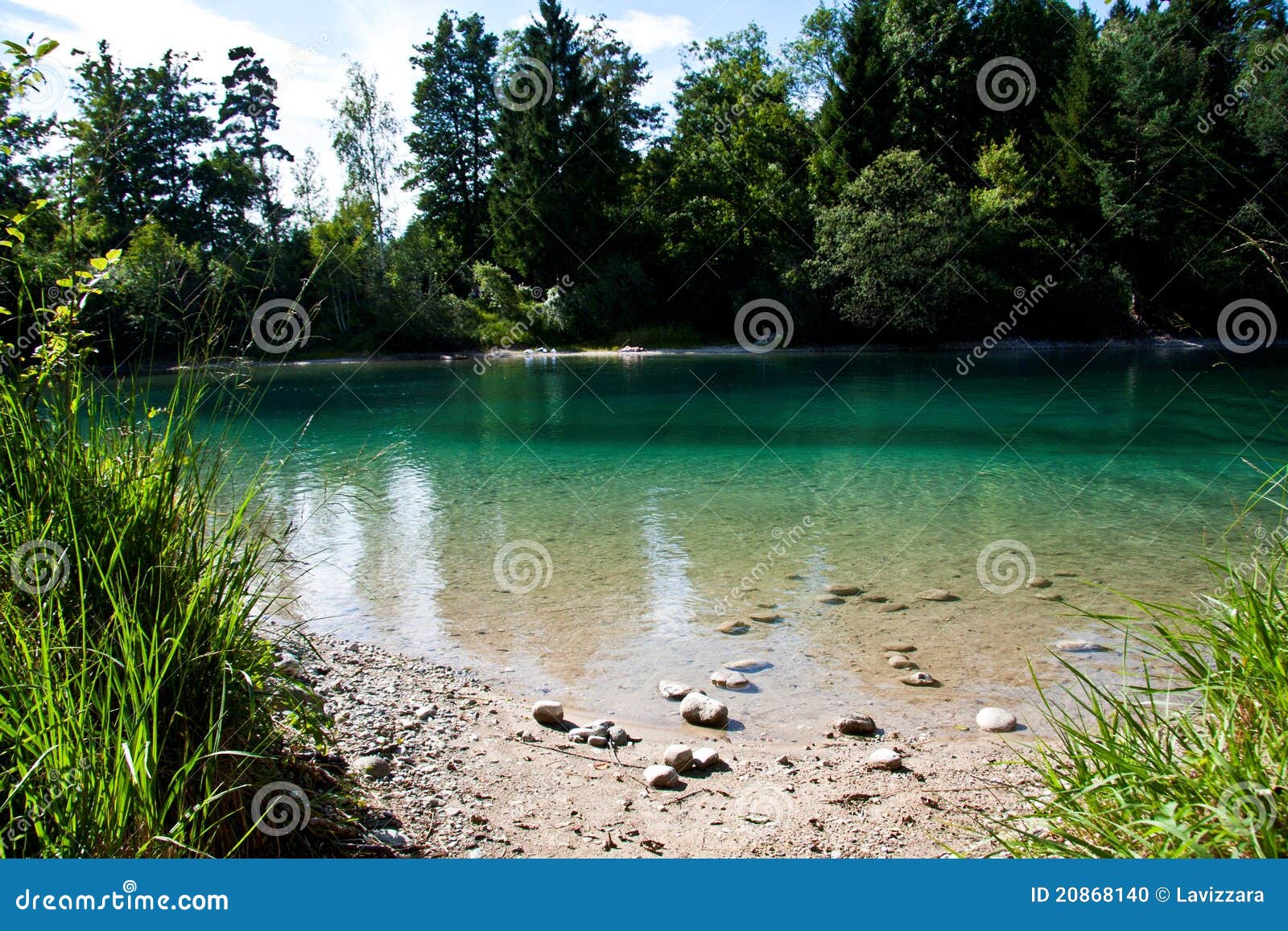 Idyllic lake stock photo. Image of outdoor, lake, idyll - 20868140