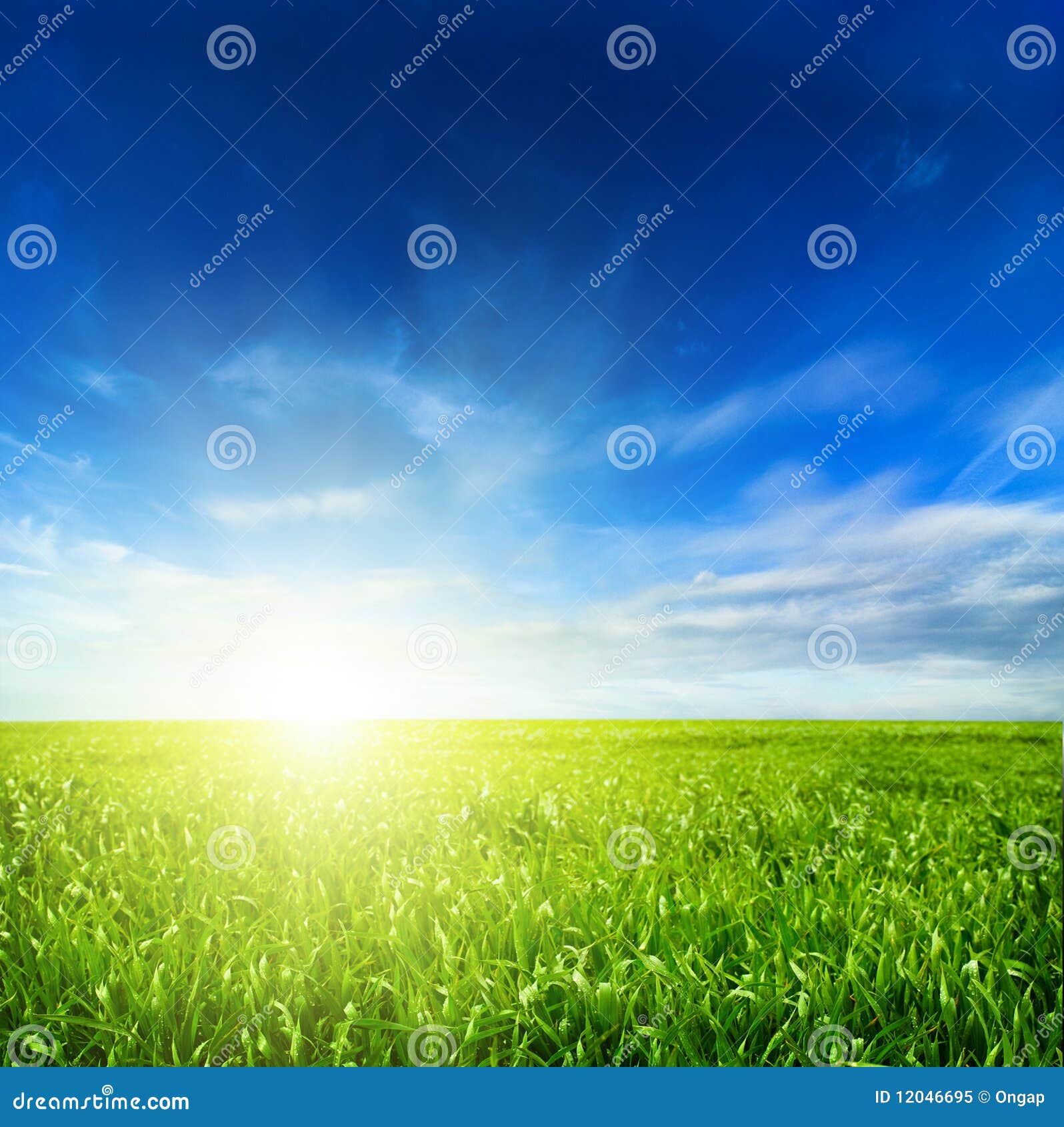 Idyllic landscape stock image. Image of land, horizon - 12046695