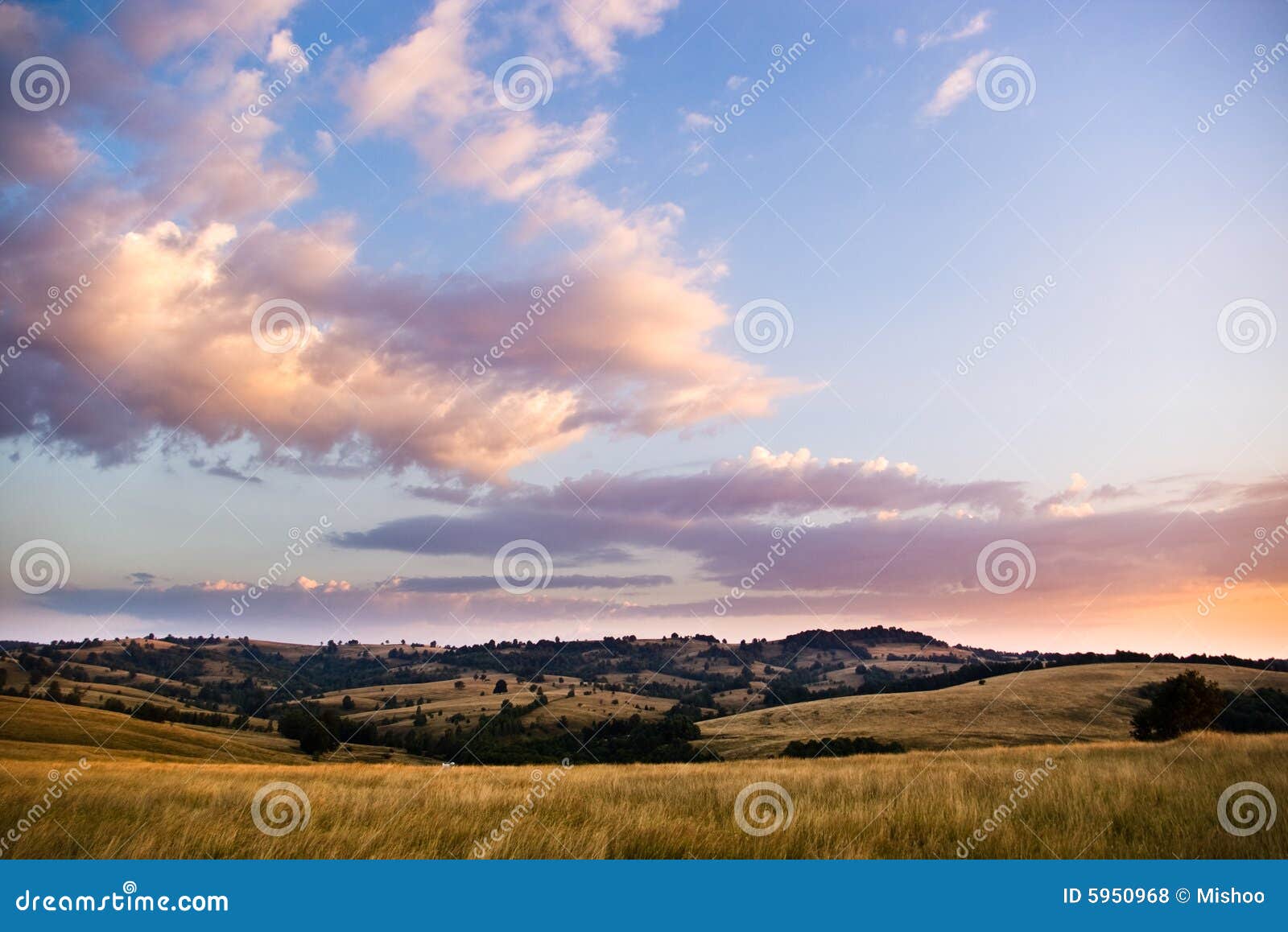 Idyllic landscape stock photo. Image of mountain, blue - 5950968