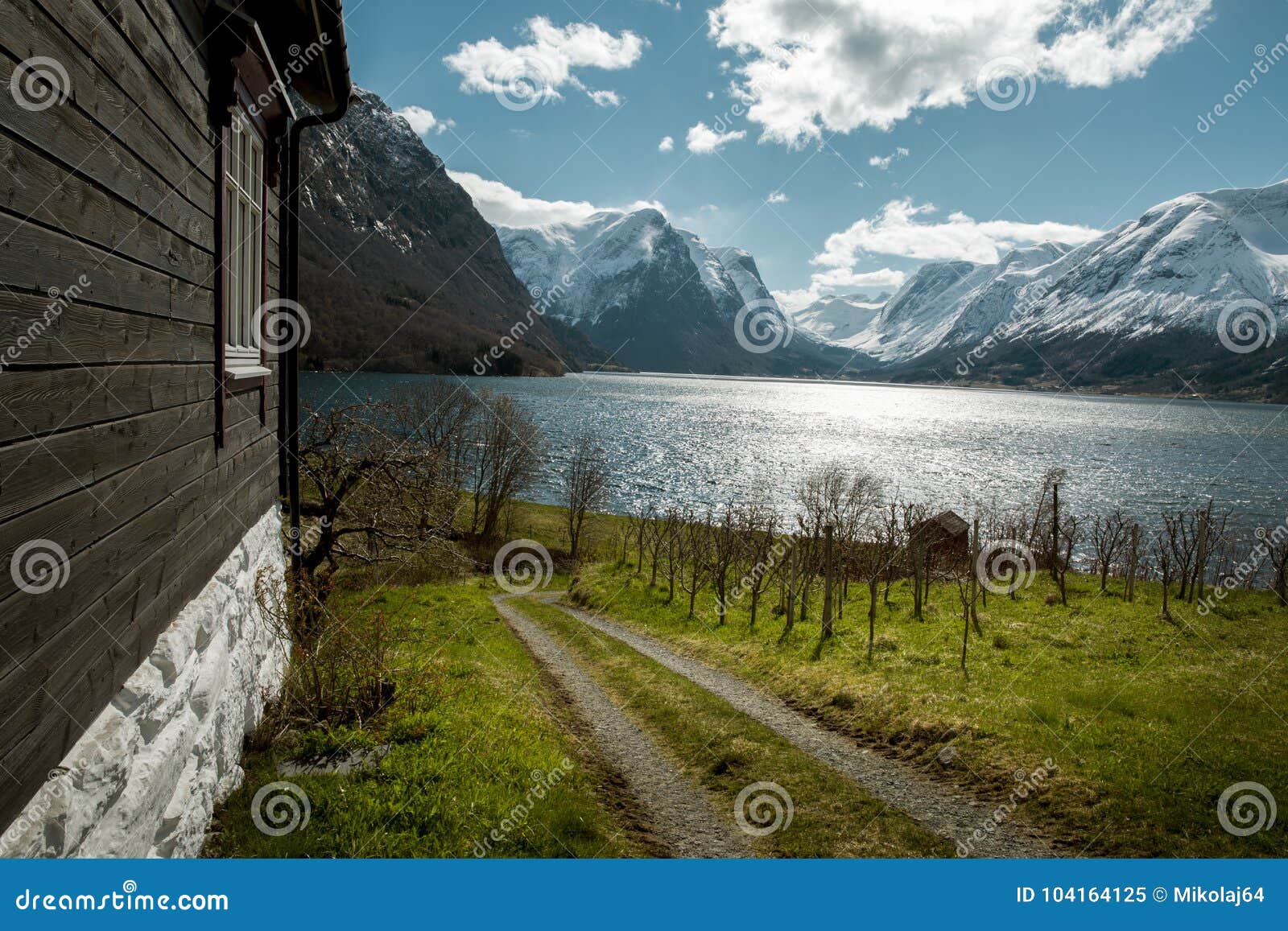 Idyllic nature of Norway stock image. Image of nature - 104164125