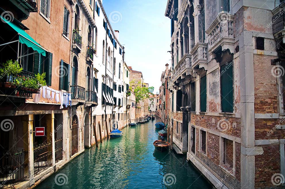 Idyllic Place in Venice stock photo. Image of romantic - 11055060