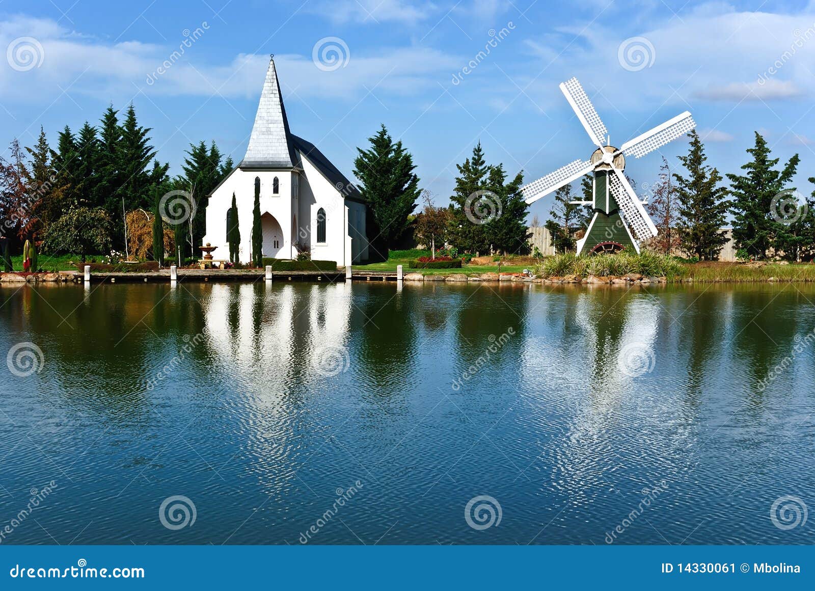 Idyllic scenery stock image. Image of architecture, colorful - 14330061