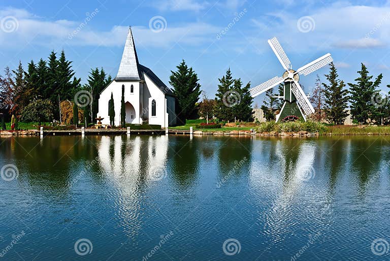 Idyllic scenery stock image. Image of architecture, colorful - 14330061
