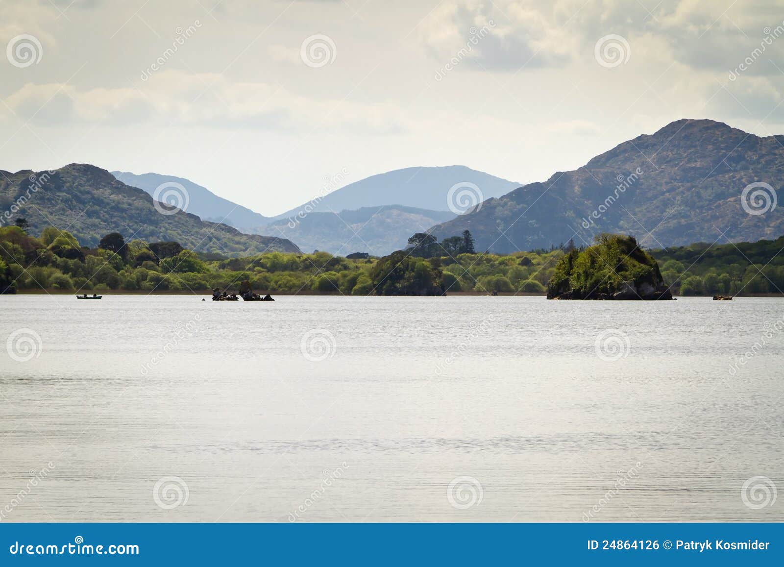 Idyllic Scenery of Killarney Lake Stock Photo - Image of mountain ...
