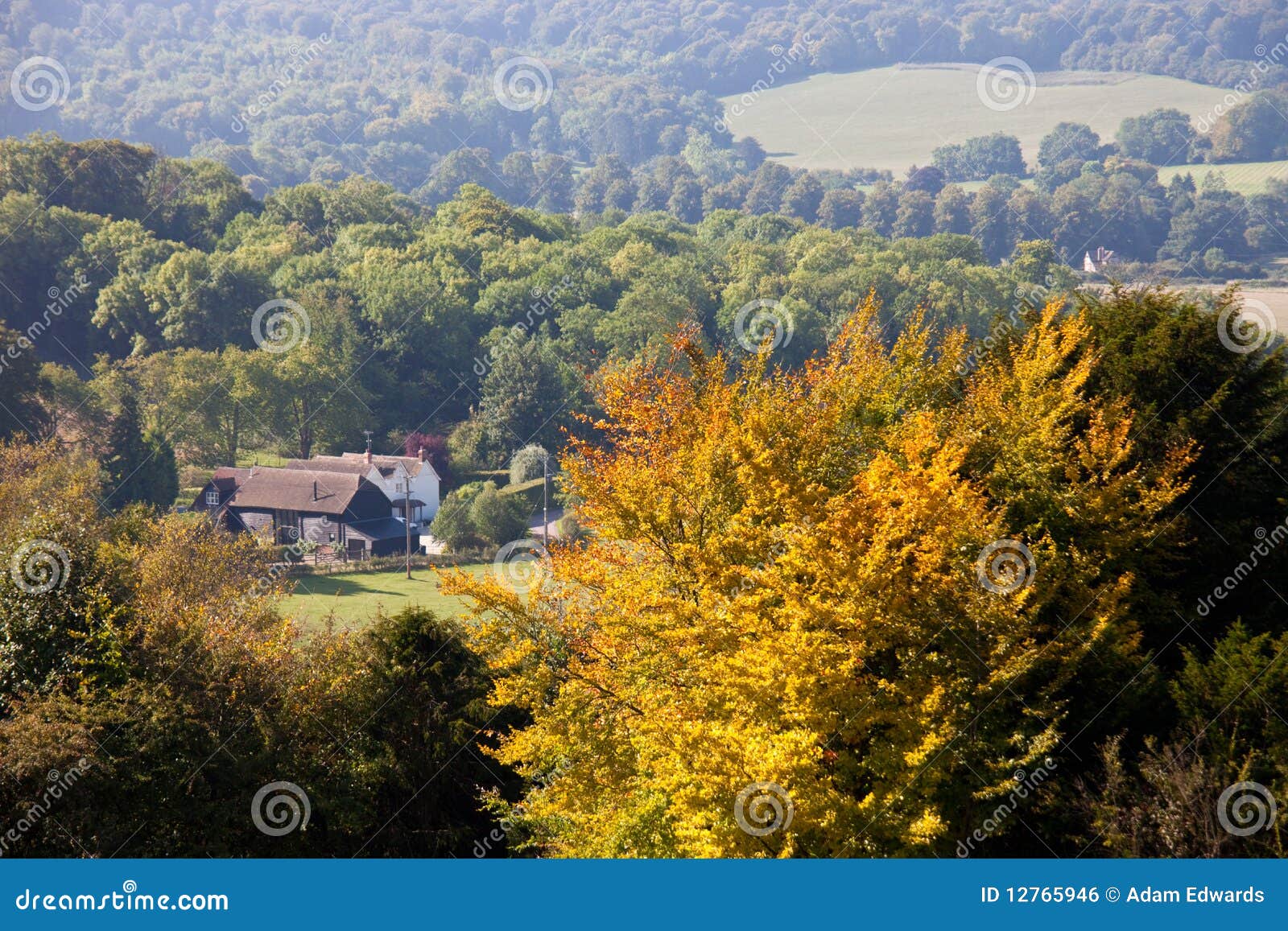 Idyllic View Onn Sailng Boat Without Sail Moving Next To Hydra Greek ...