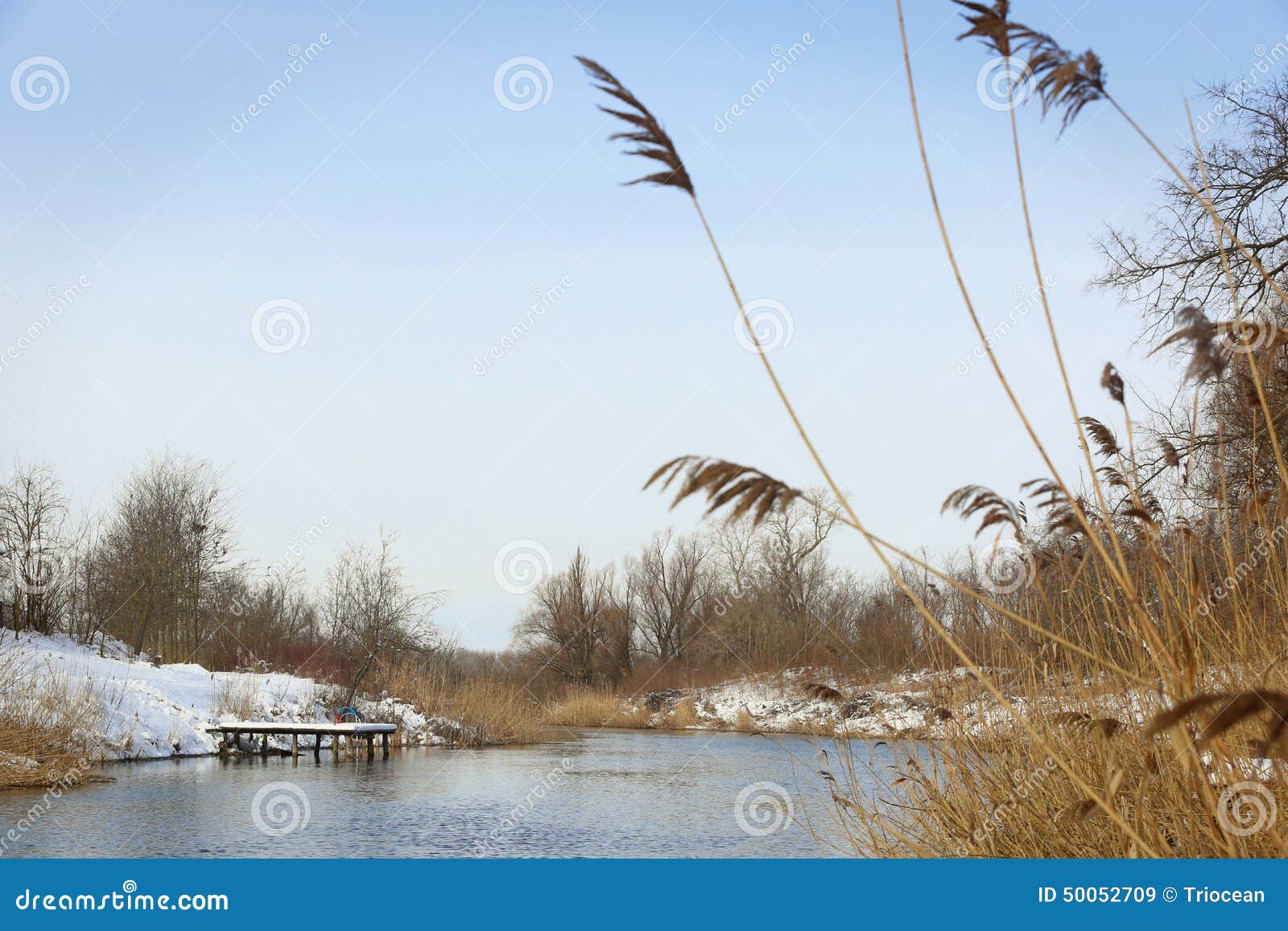 Idyllic winter scene stock image. Image of travel, beautiful - 50052709