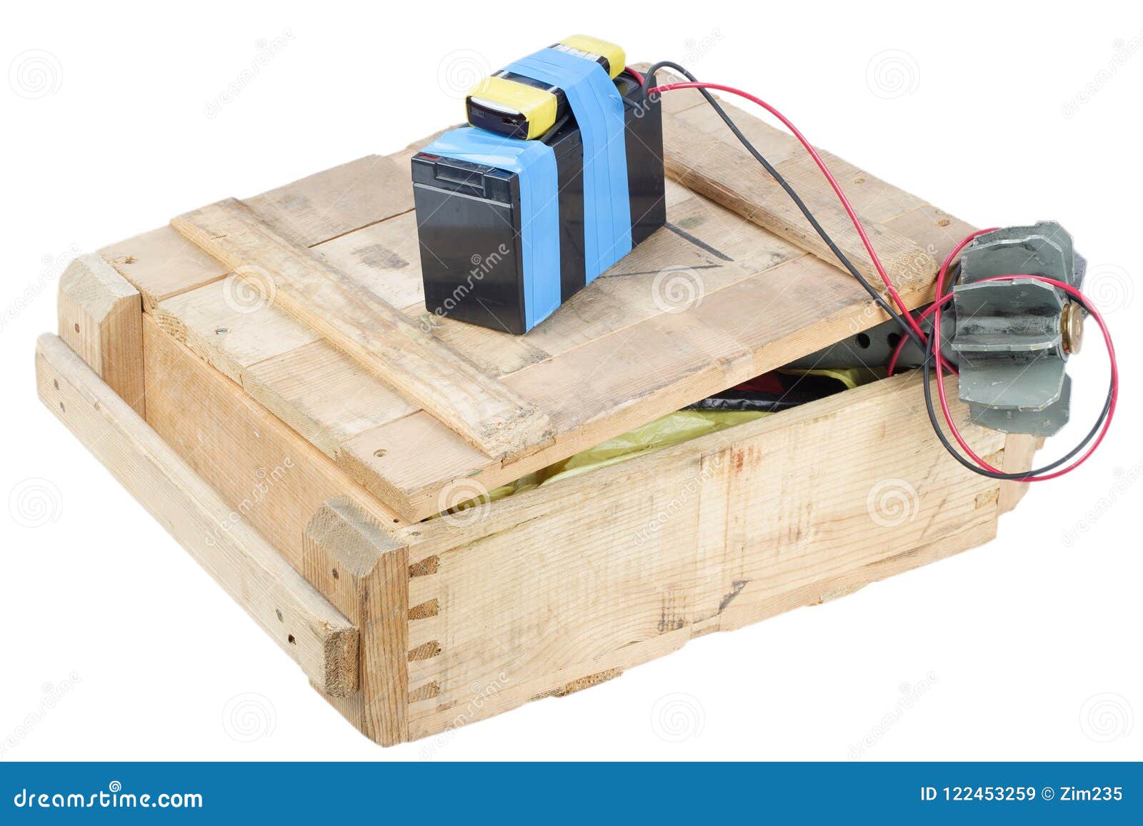 IED - Improvised Explosive Device Stock Image - Image of fuse ...