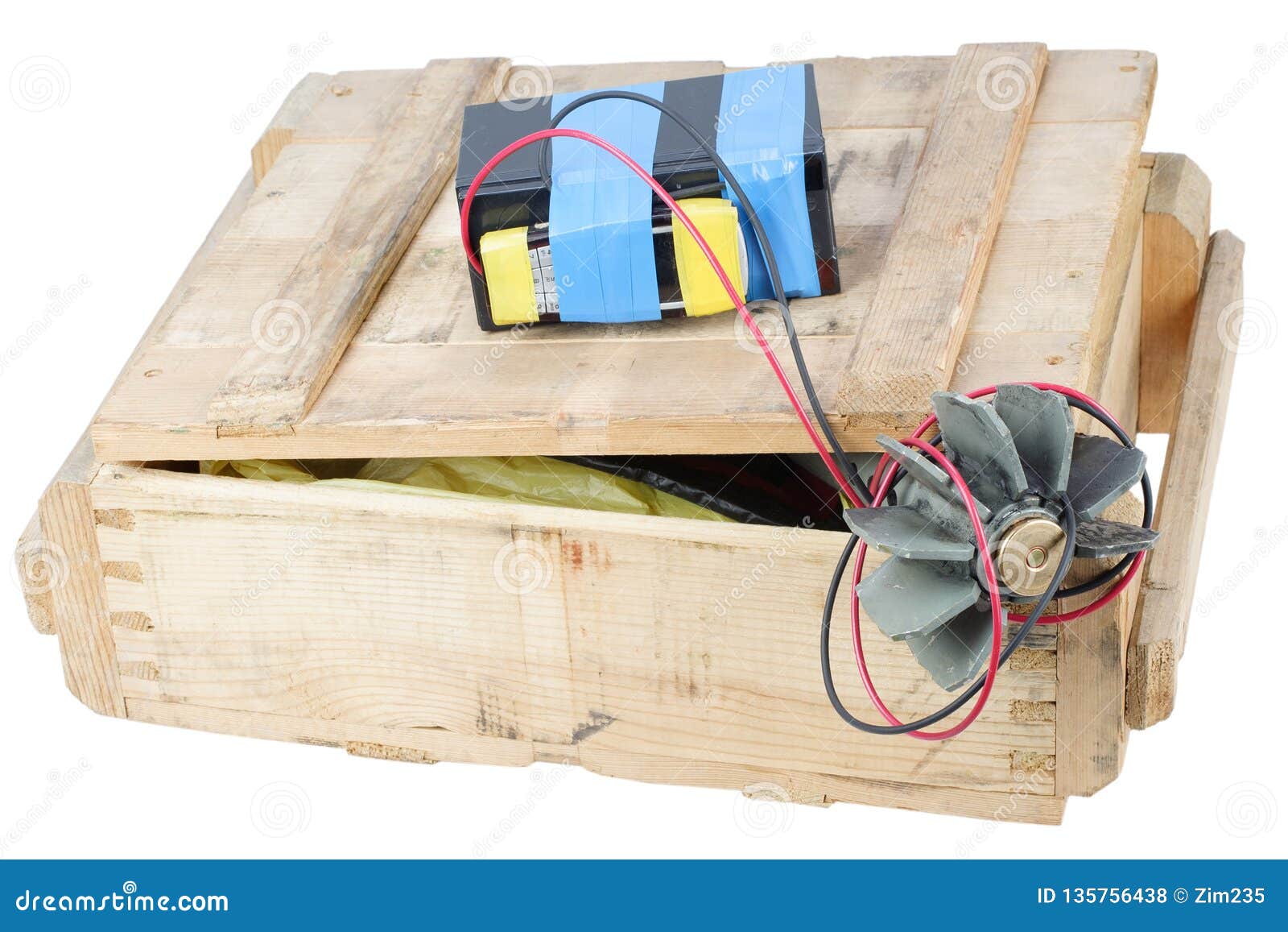 IED - Improvised Explosive Device Stock Photo - Image of bombing, hand ...