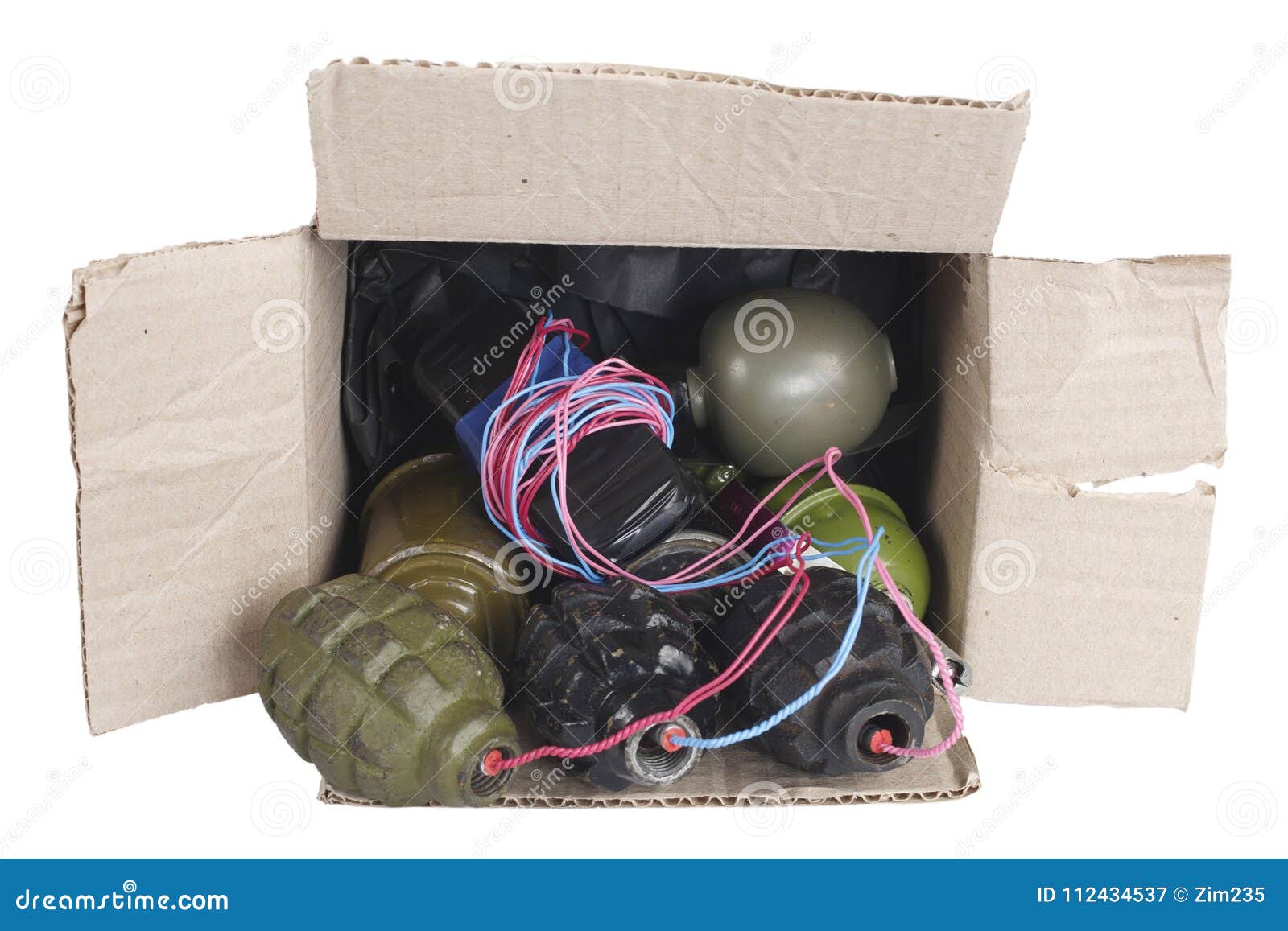 IED - Mailbomb Improvised Explosive Device in Mailbox Stock Image ...