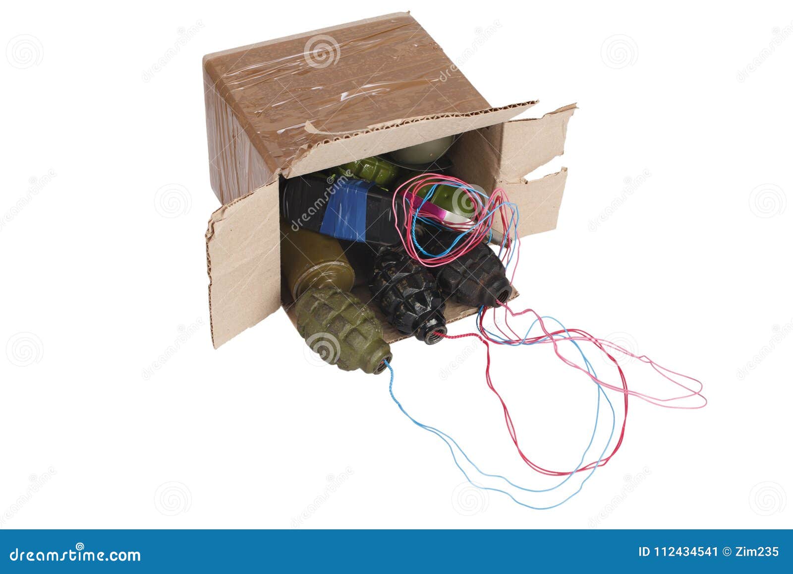 IED - Mailbomb Improvised Explosive Device in Mailbox Stock Image ...