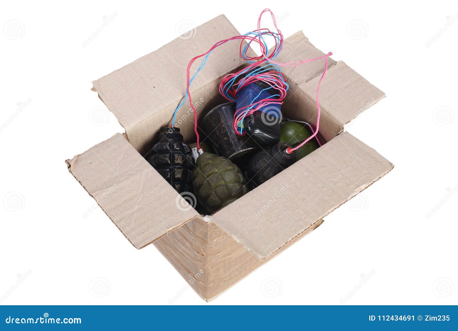 IED - Mailbomb Improvised Explosive Device in Mailbox Stock Image ...