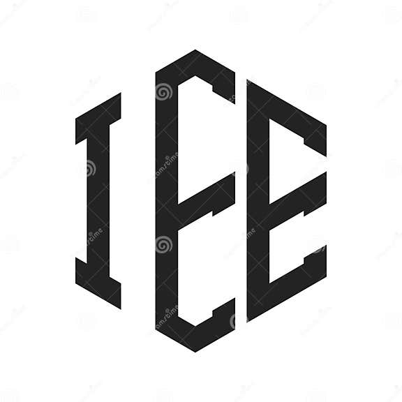 IEE Logo Design. Initial Letter IEE Monogram Logo Using Hexagon Shape ...