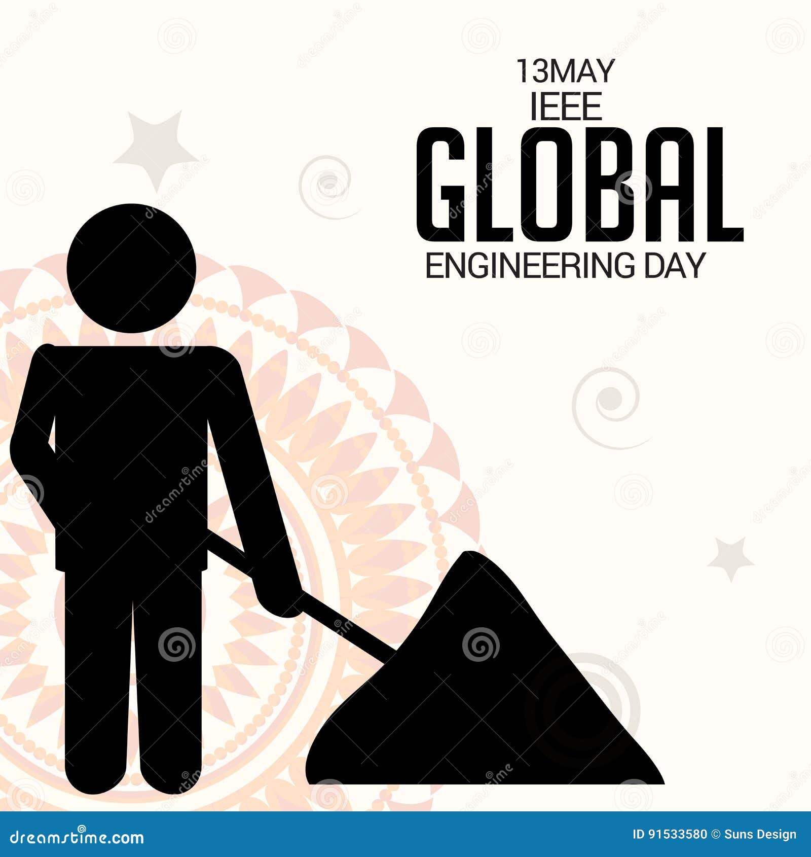 Ieee Global Engineering Day. Stock Illustration - Illustration of ...