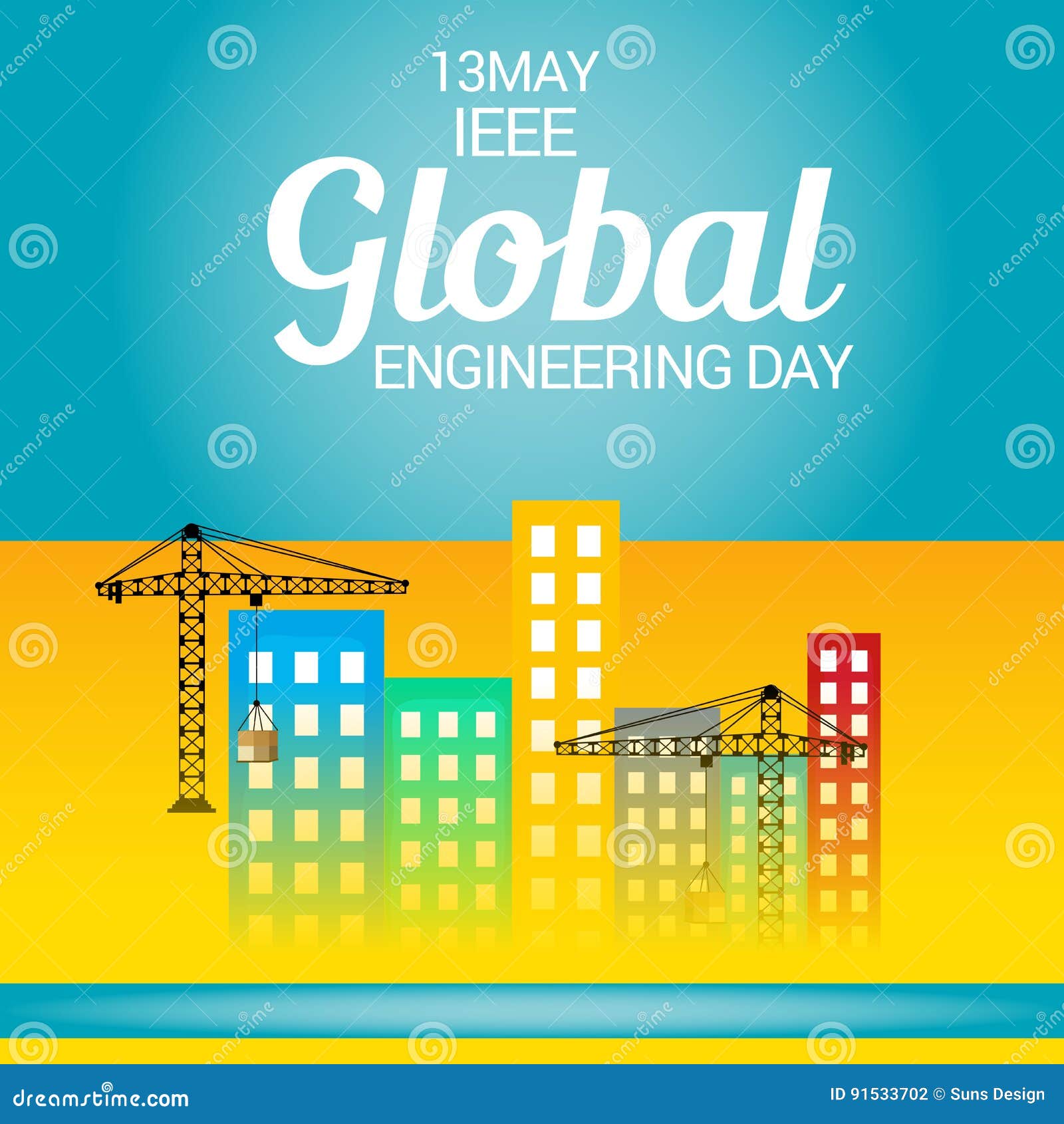 Ieee Global Engineering Day. Stock Illustration - Illustration of kids ...