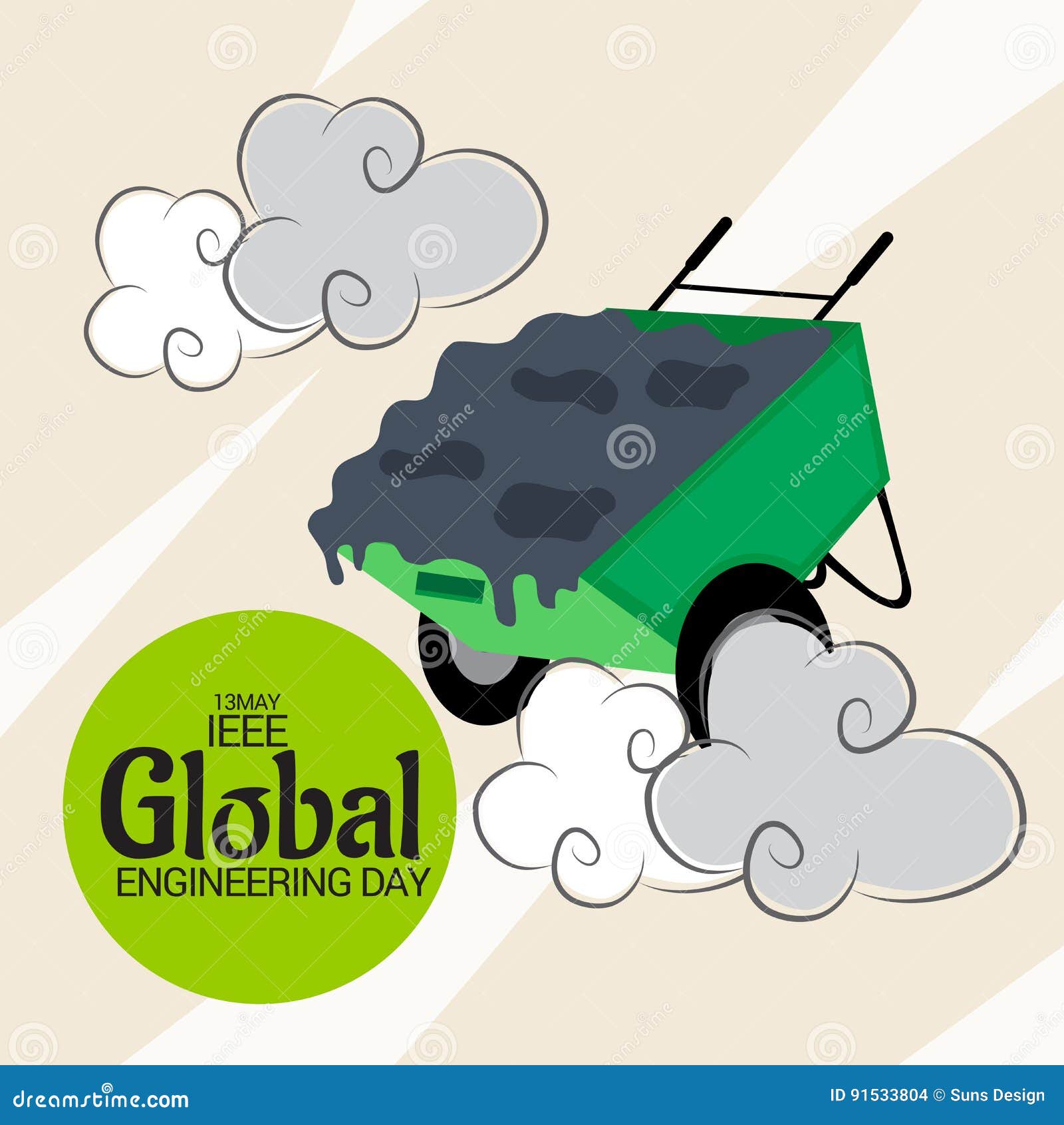 Ieee Global Engineering Day. Stock Illustration - Illustration of ...