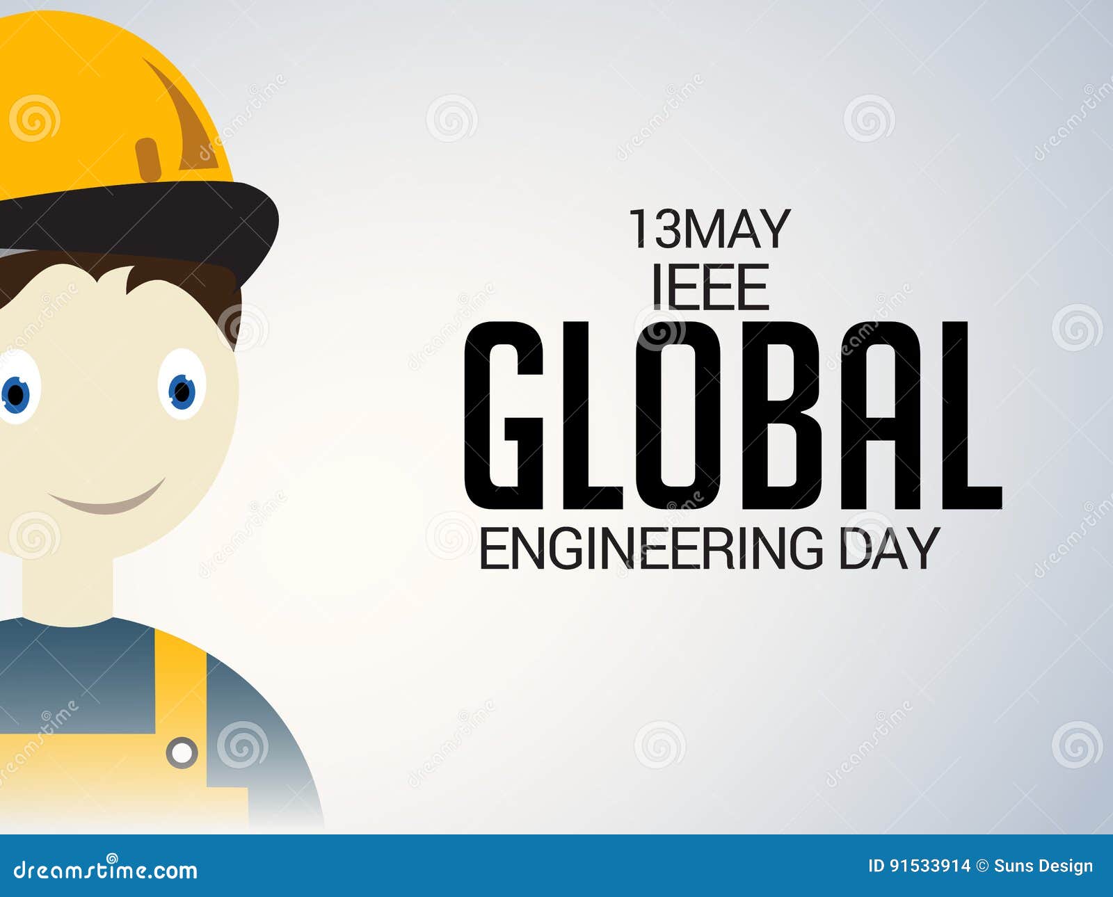 Ieee Global Engineering Day. Stock Illustration - Illustration of ...