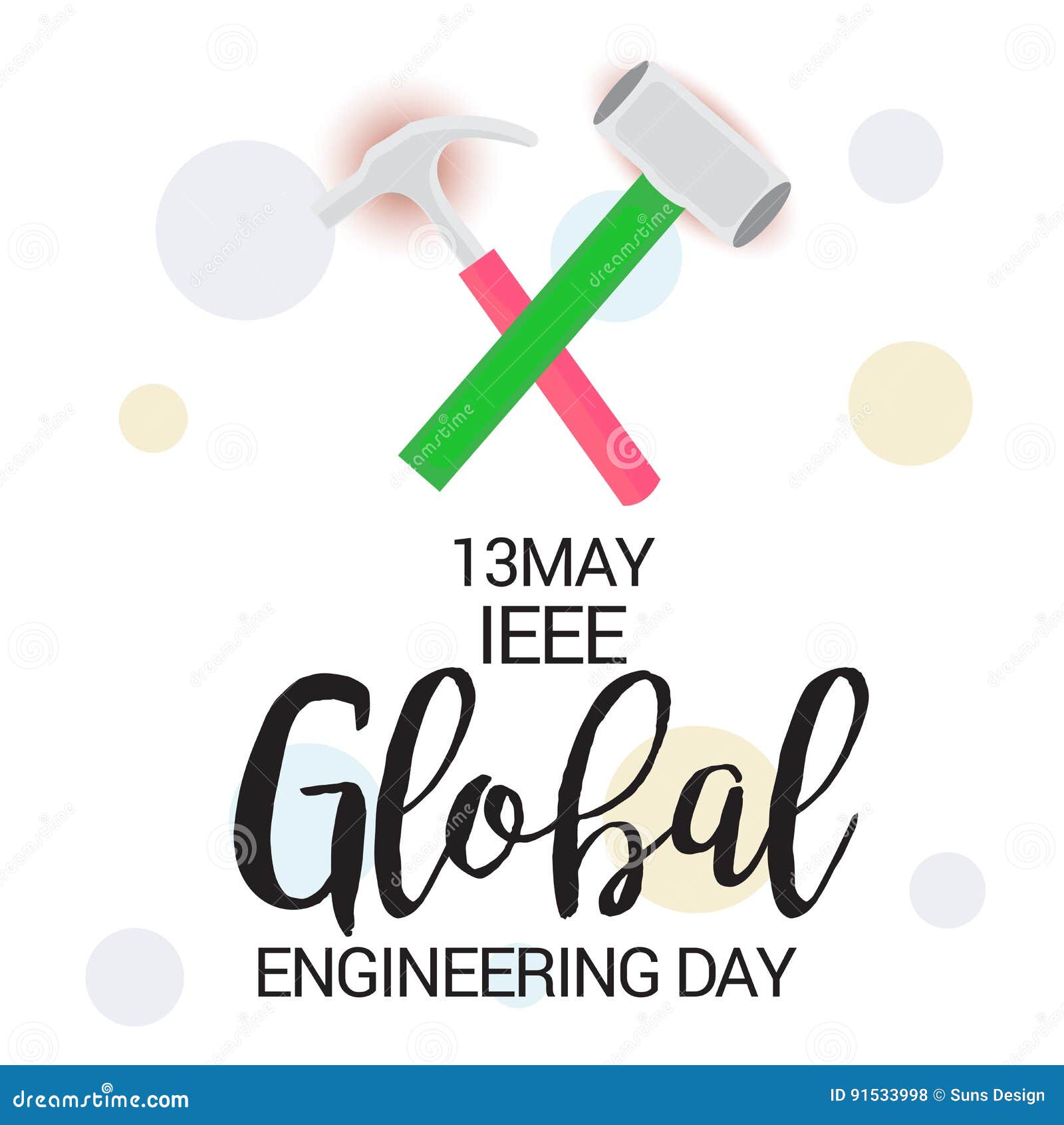 Ieee Global Engineering Day. Stock Illustration - Illustration of ...