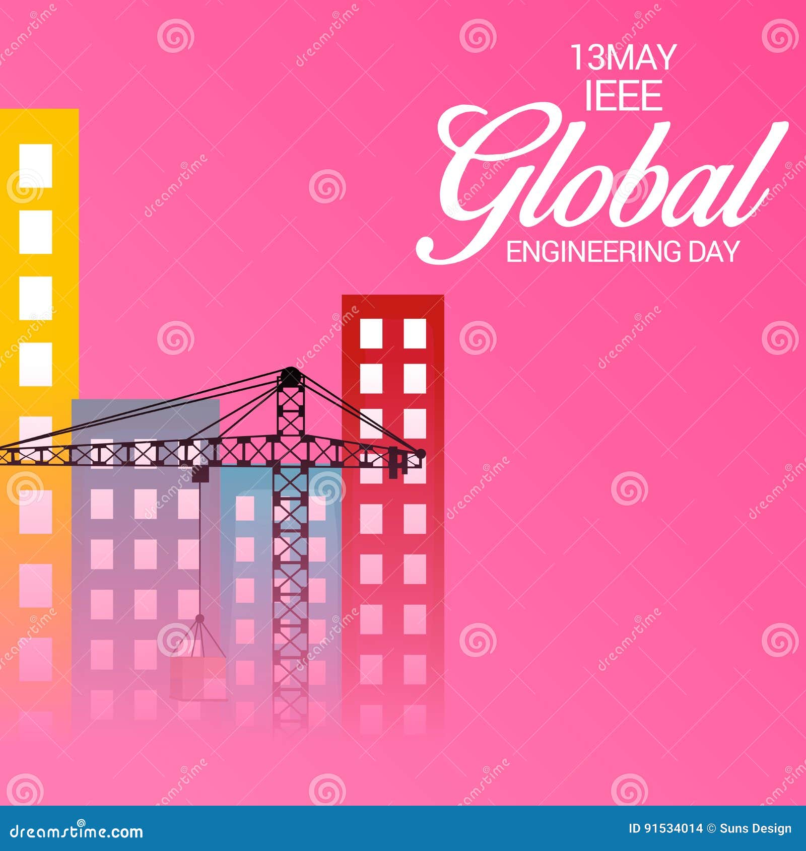 Ieee Global Engineering Day. Stock Illustration - Illustration of kids ...