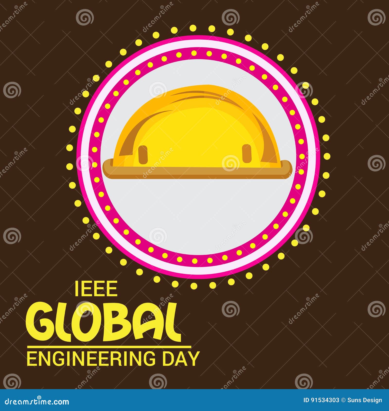 Ieee Global Engineering Day. Stock Illustration - Illustration of ...