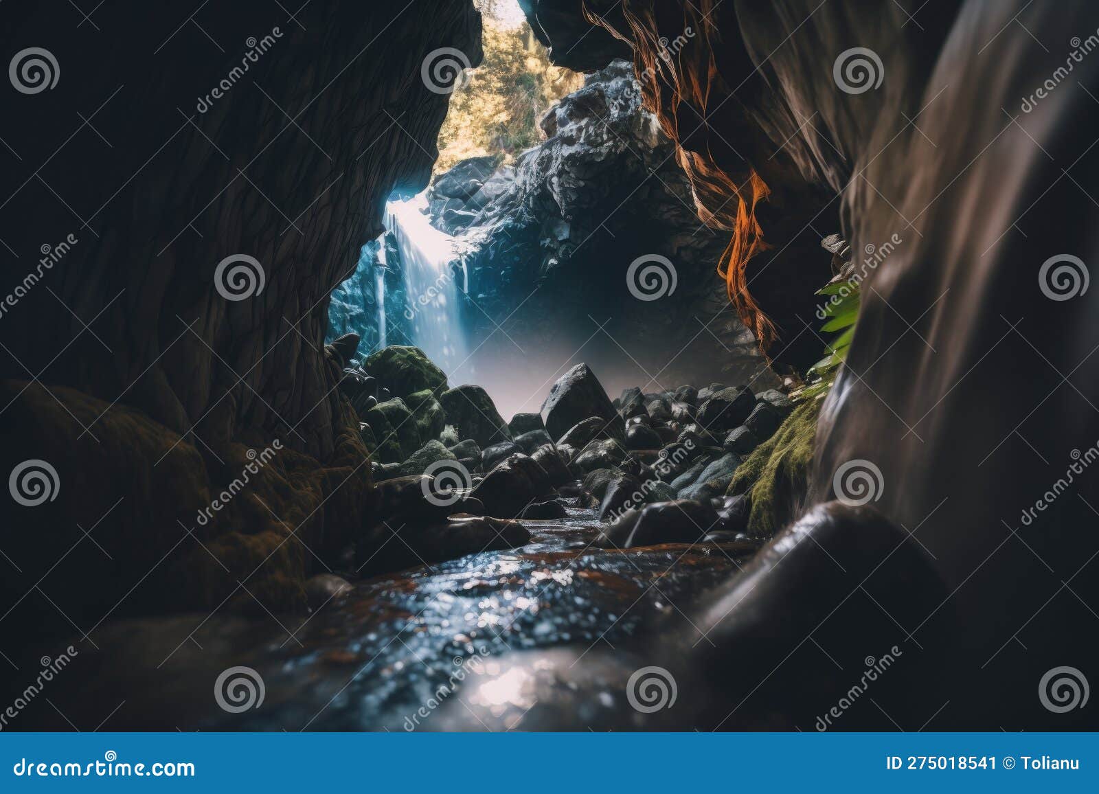 Ient, Mesmerizing Water FlowCascading Waterfall: Unreal Engine 5 S ...