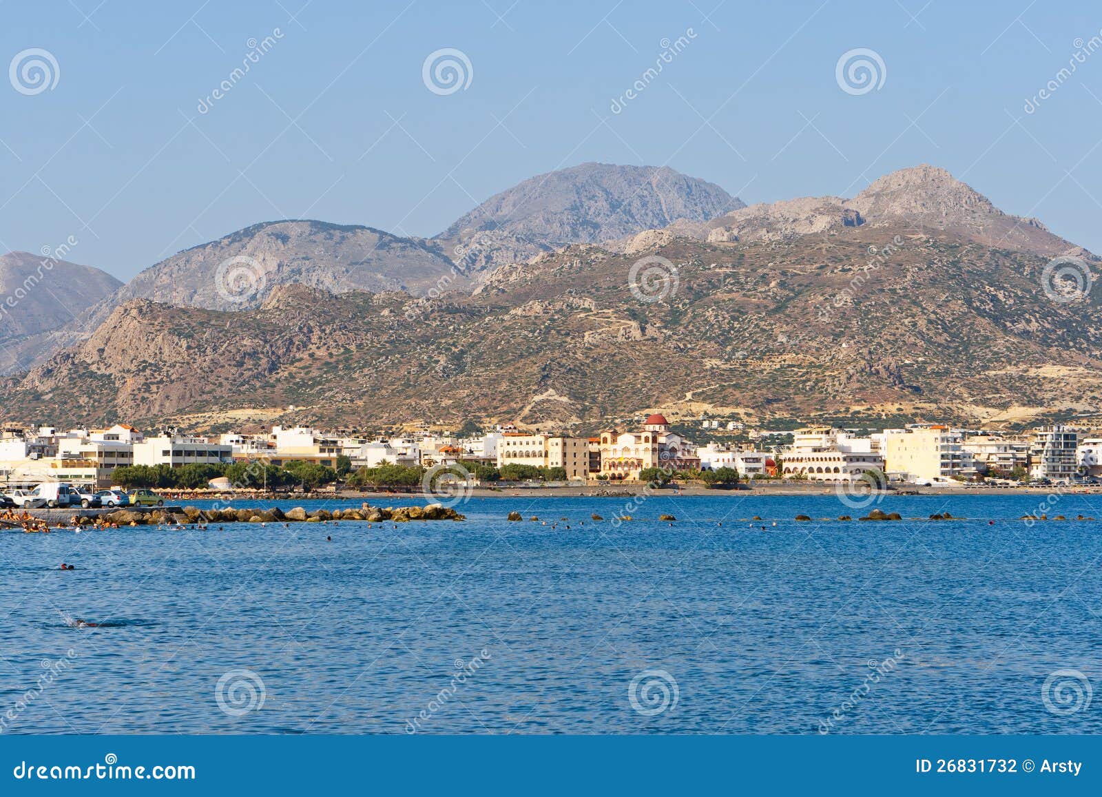 Ierapetra, Crete, Greece stock photo. Image of south - 26831732