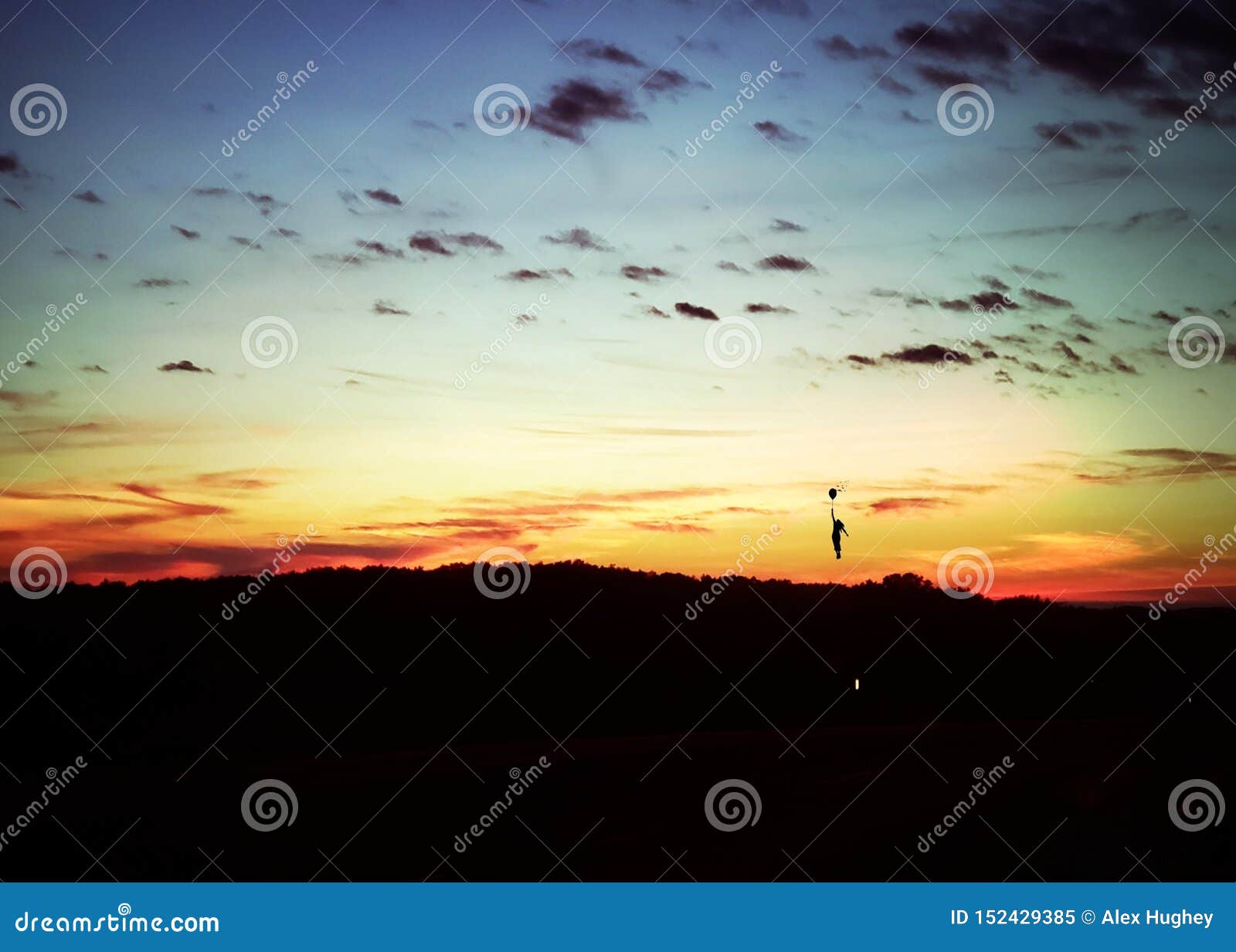 If I Float Away stock image. Image of away, clouds, sunset - 152429385
