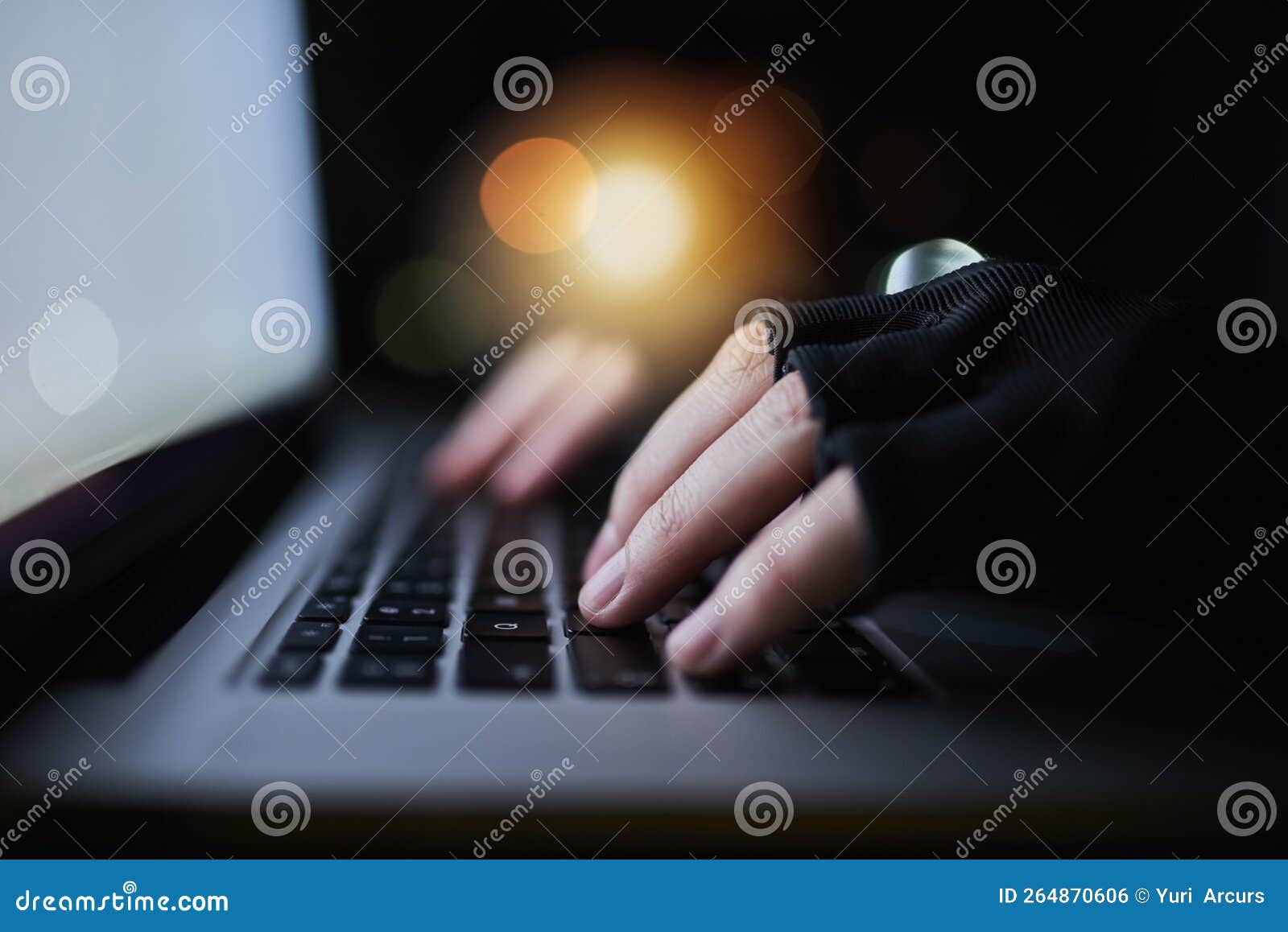 If Its Online, Hell Find it. an Unrecognizable Computer Hacker Using a ...