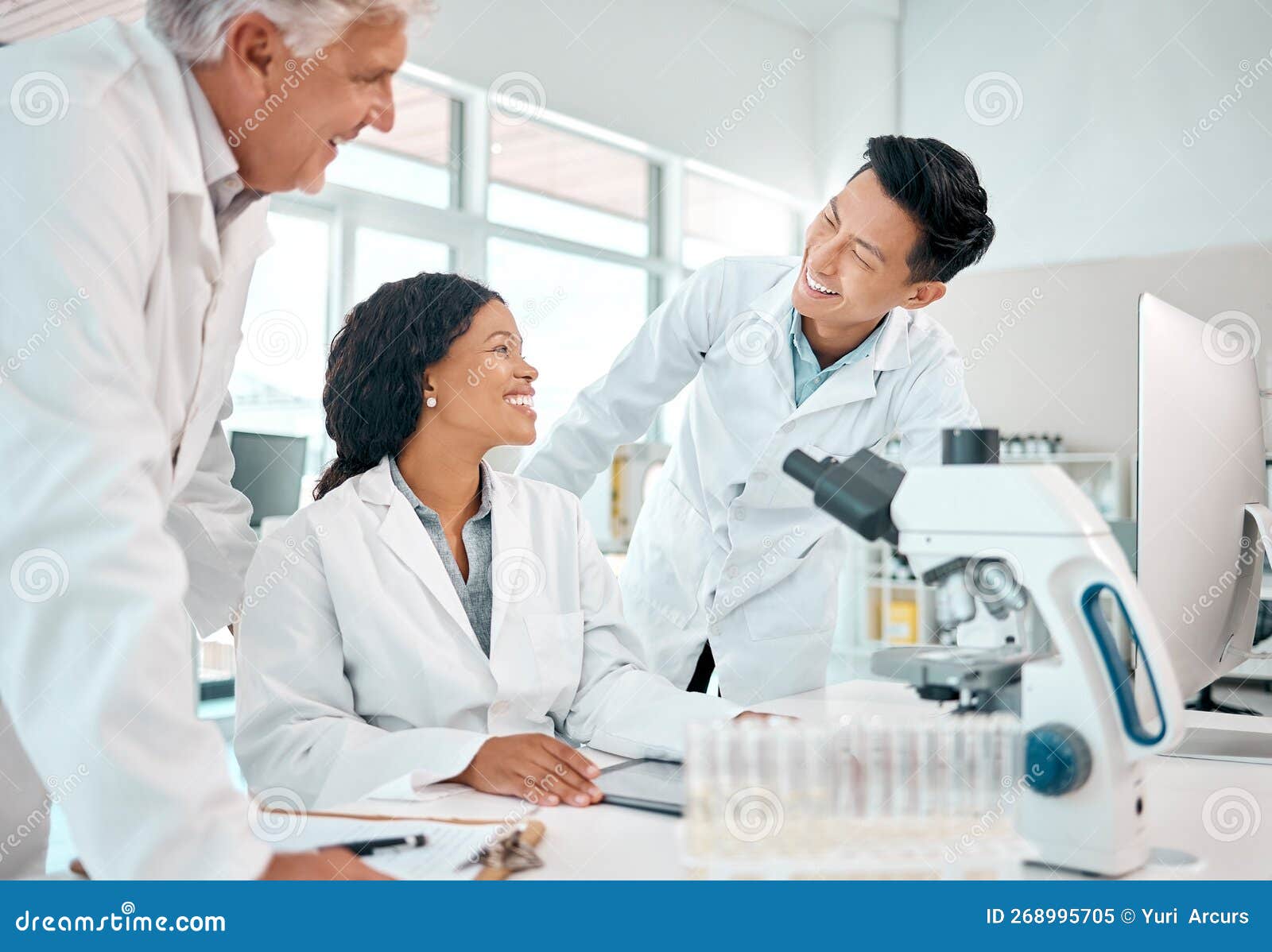 If this Works, Everything Will Change. a Group of Scientists Working ...