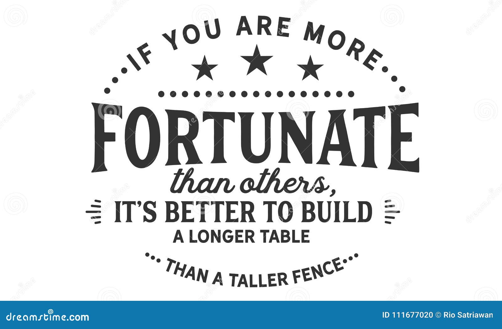 If You are More Fortunate Than Others, it`s Better To Build a Longer ... If You are More Fortunate Than Others, it`s Better To Build a Longer ...