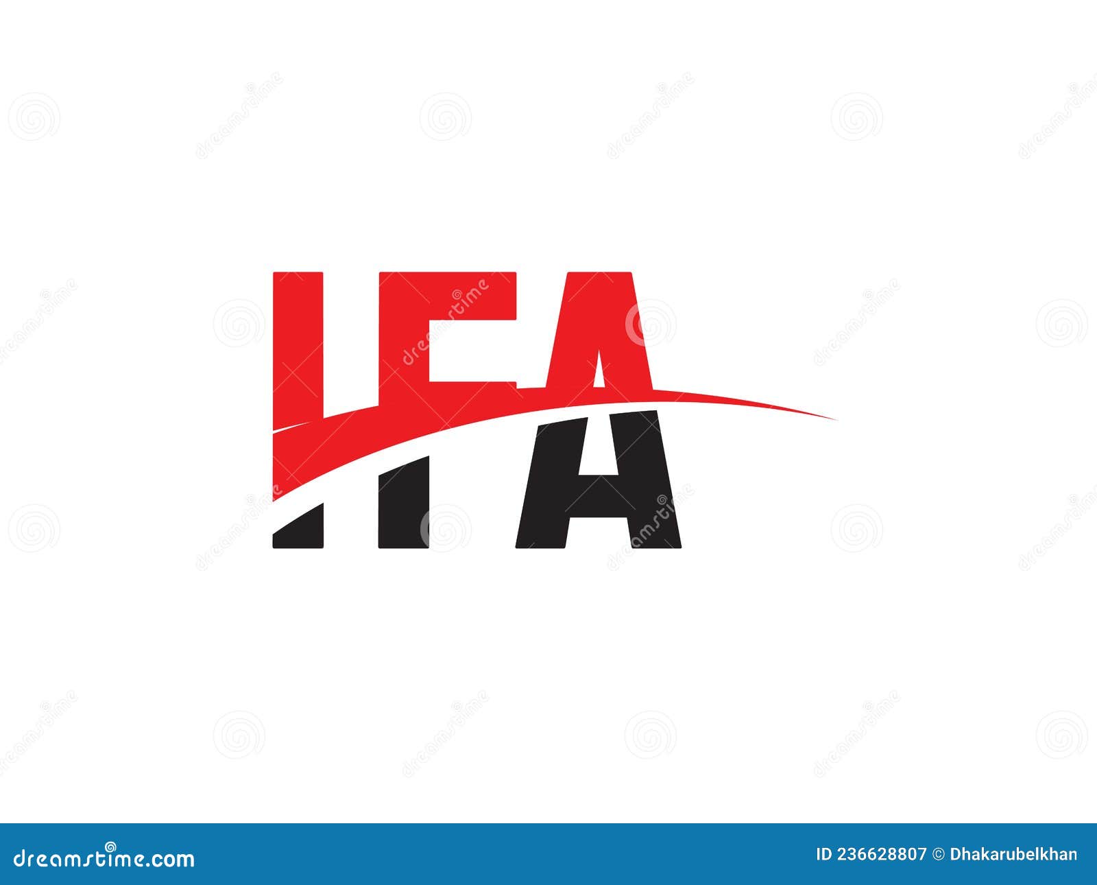 IFA Letter Initial Logo Design Vector Illustration Stock Vector ...