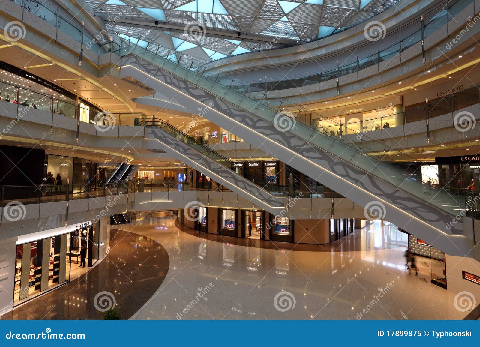 IFC Mall in Shanghai editorial image. Image of china - 17899875