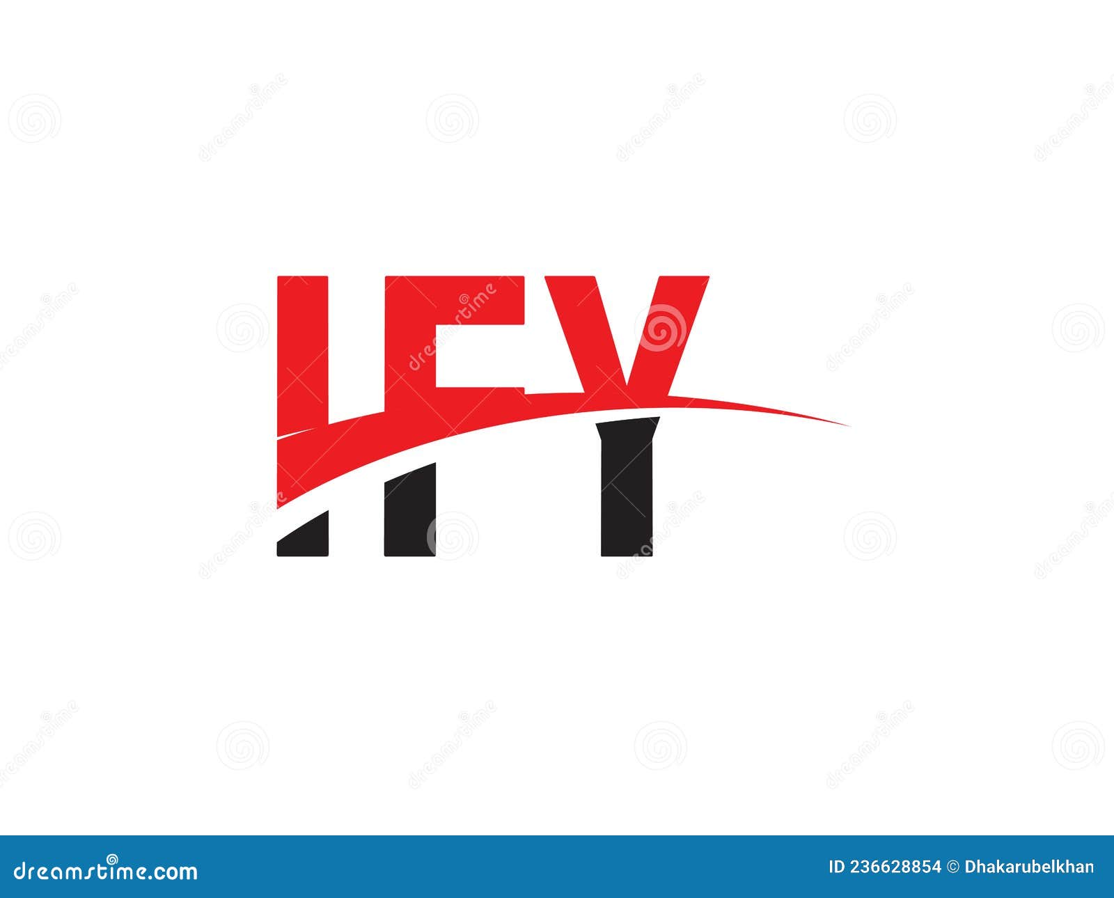 IFY Letter Initial Logo Design Vector Illustration Stock Vector ...