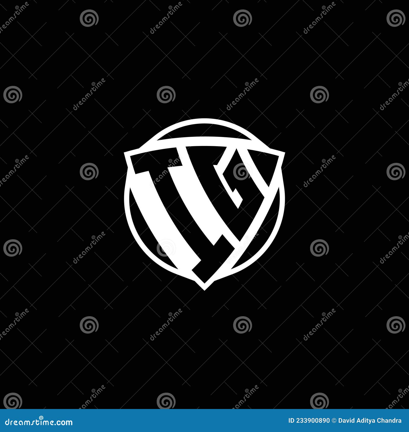 IG Logo Monogram Triangle Shield and Circle Shape Stock Vector ...